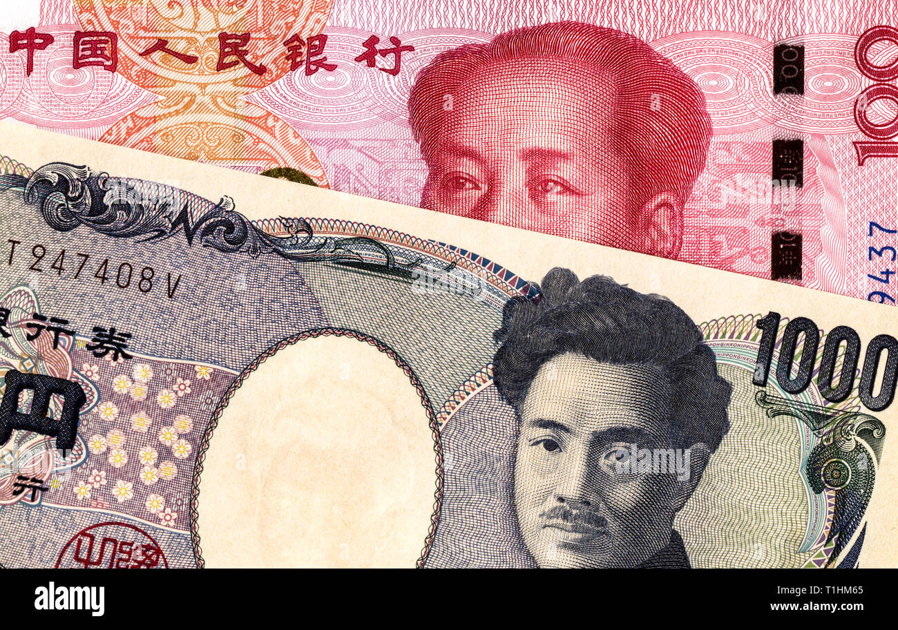 Economy Japanese Banknote Banknotes High Resolution Stock Photography ...