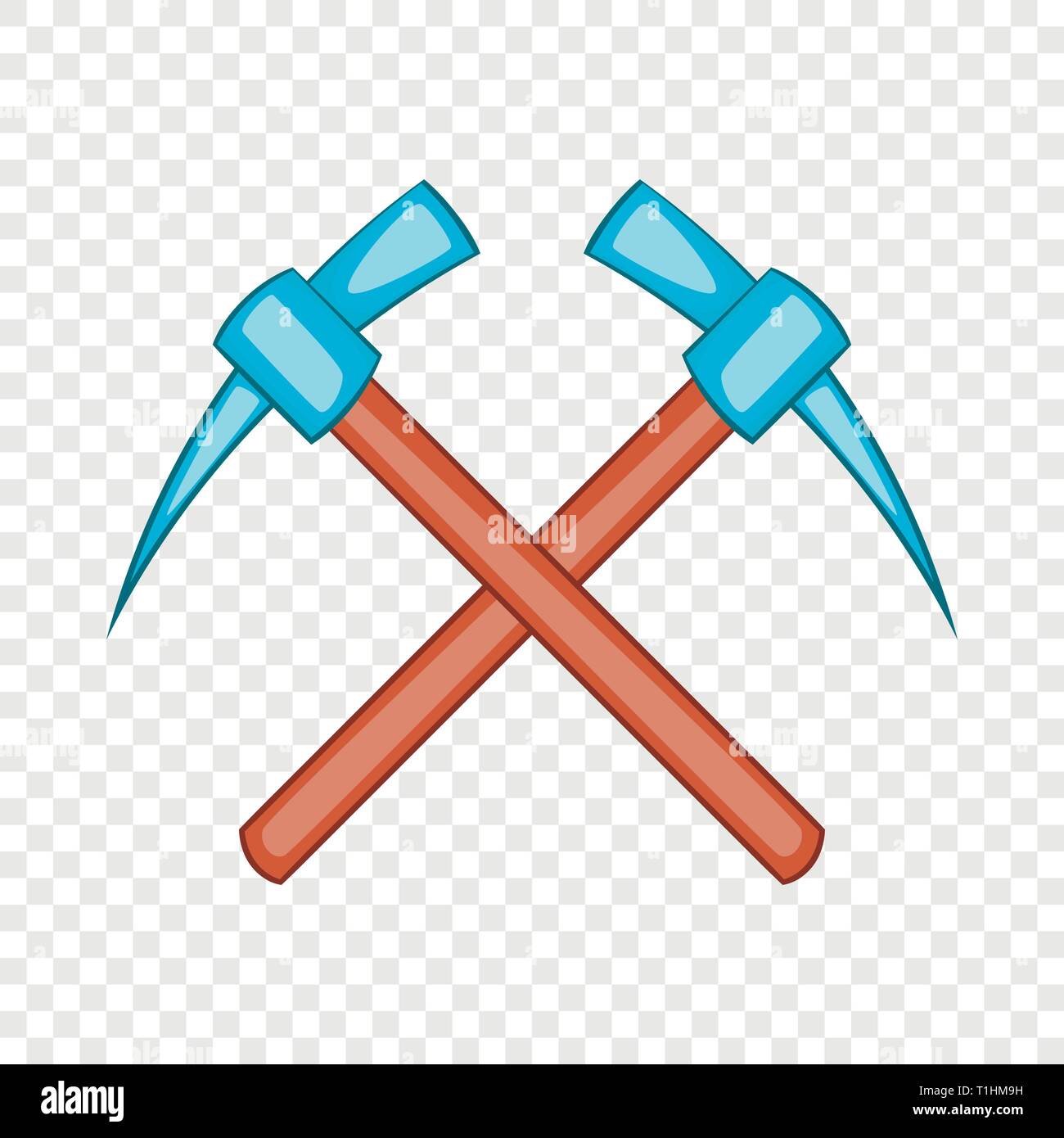 Two picks icon, cartoon style Stock Vector Image & Art - Alamy