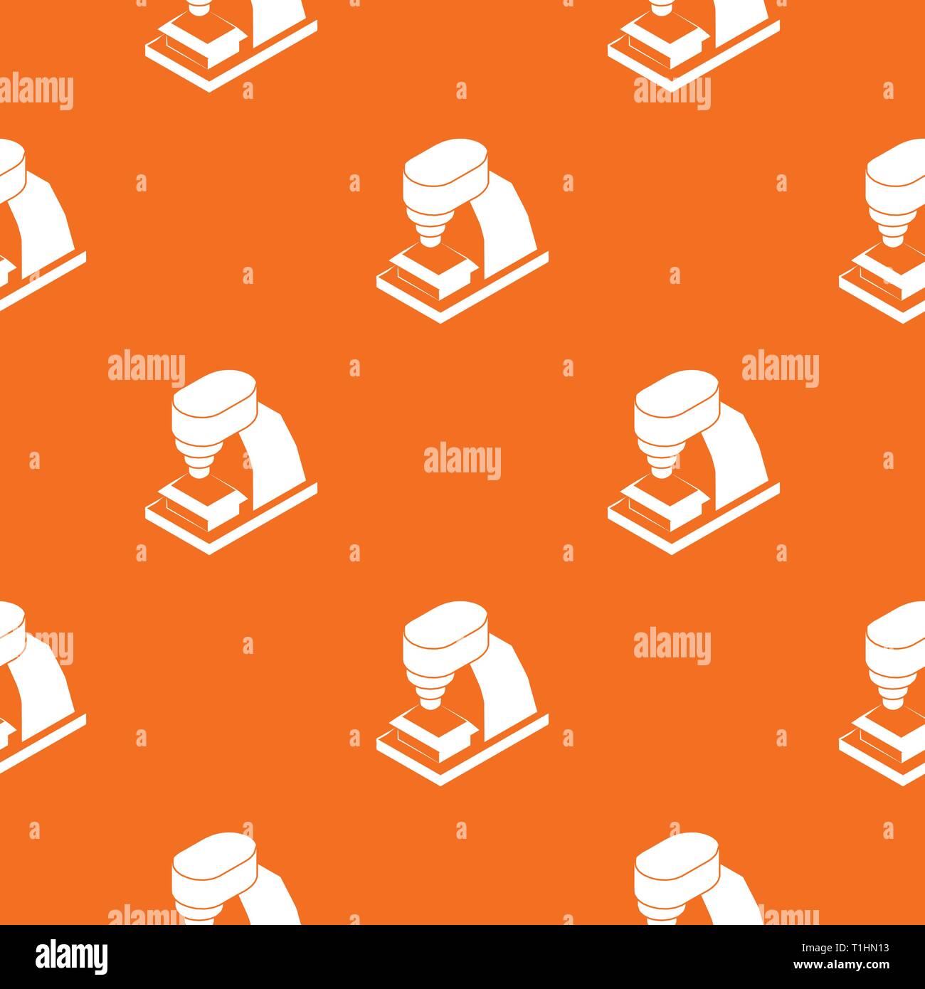 Machine tool pattern vector orange Stock Vector Image & Art - Alamy