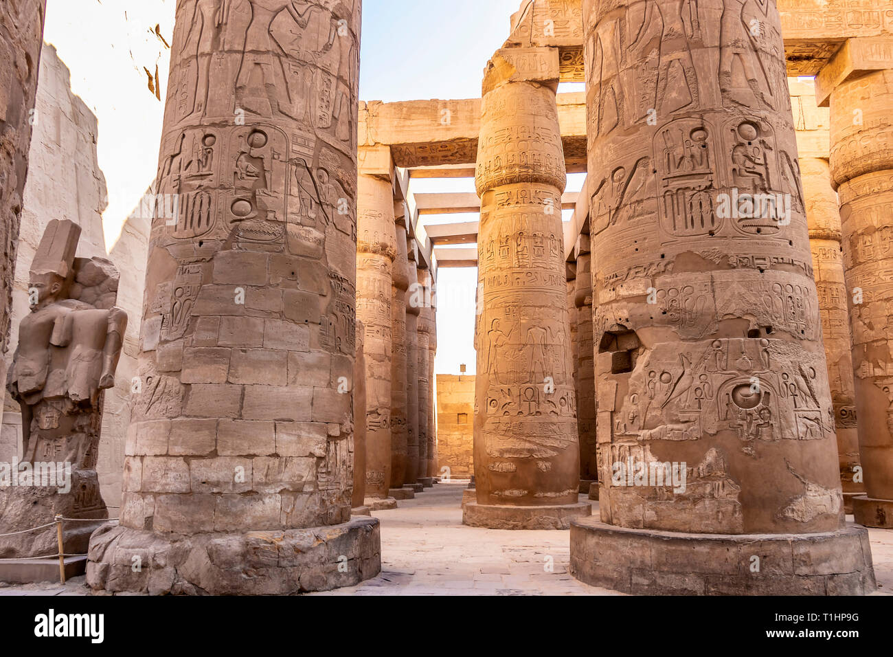The Karnak Temple Complex in Luxor, commonly known as Karnak, comprises ...