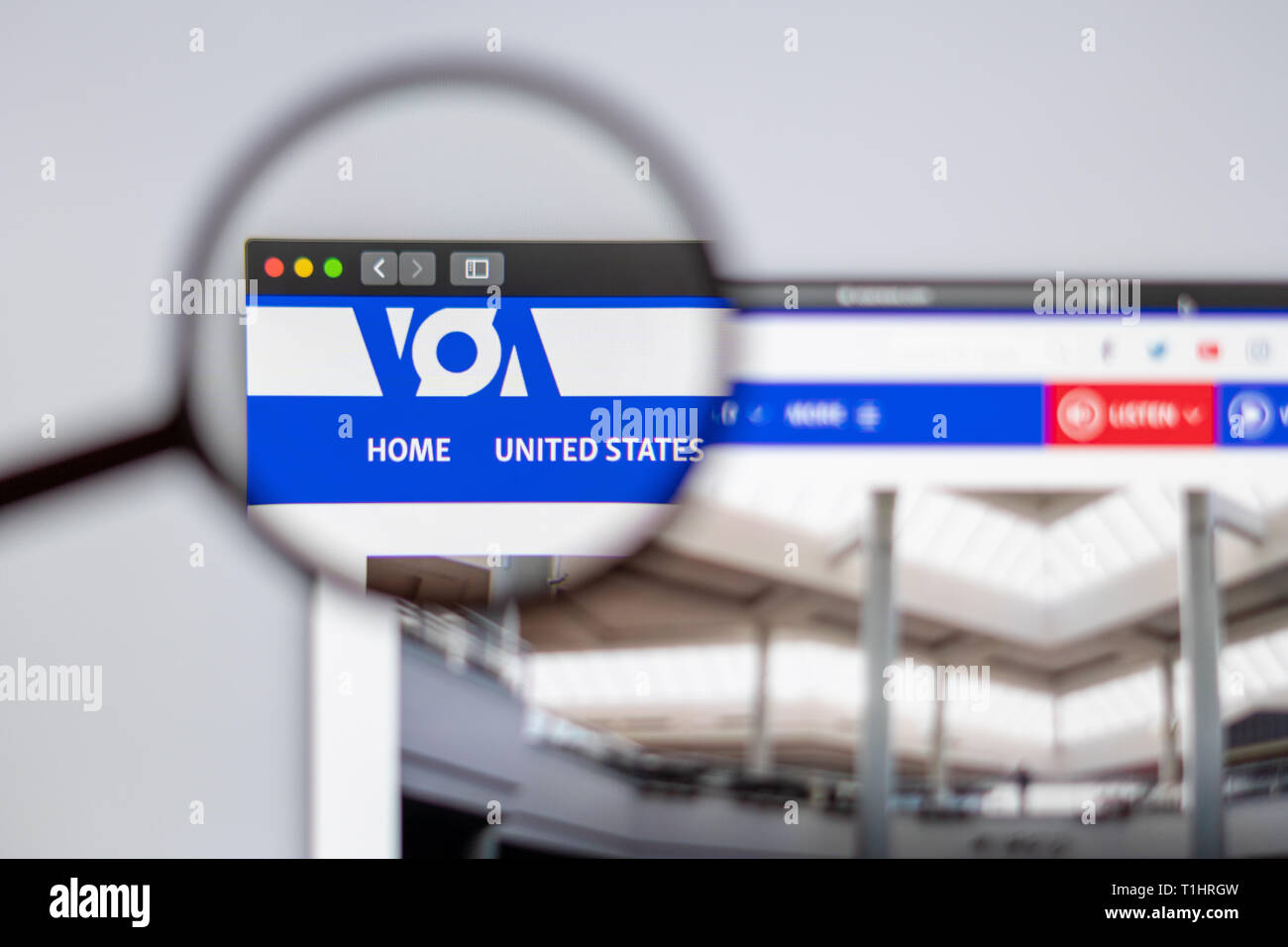 Voa technology company logo hi-res stock photography and images - Alamy