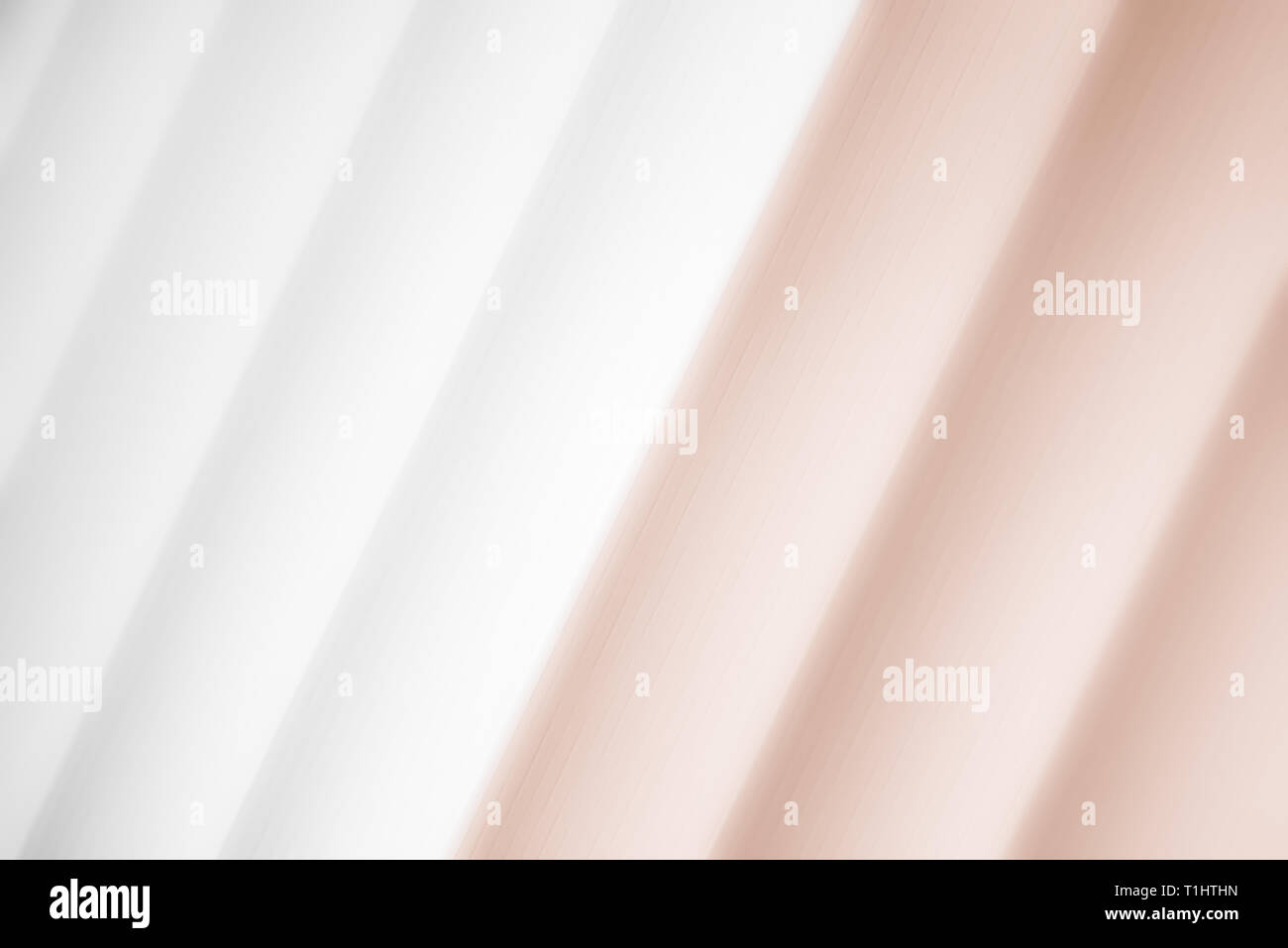 Elegant striped bronze background pattern fading into white space Stock ...