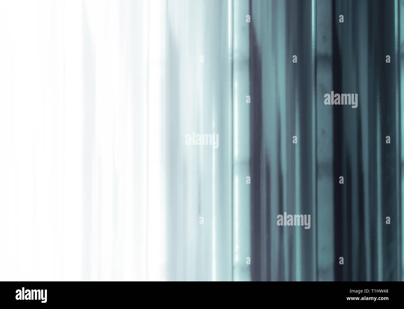 Elegant striped navy blue background pattern fading into white space ...