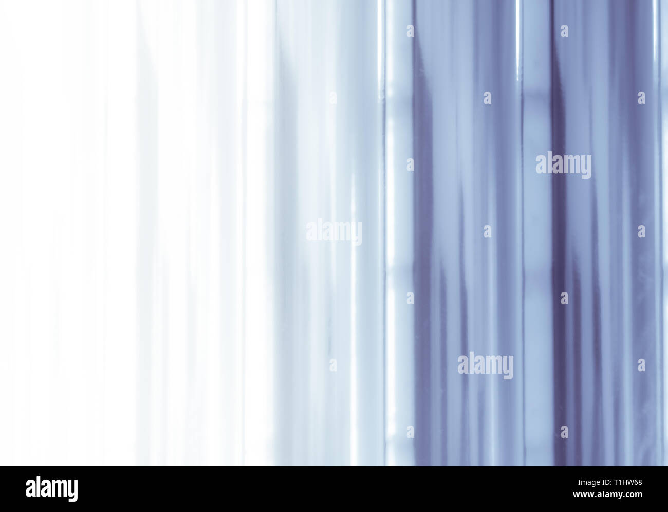 Elegant striped violet background pattern fading into white space Stock ...