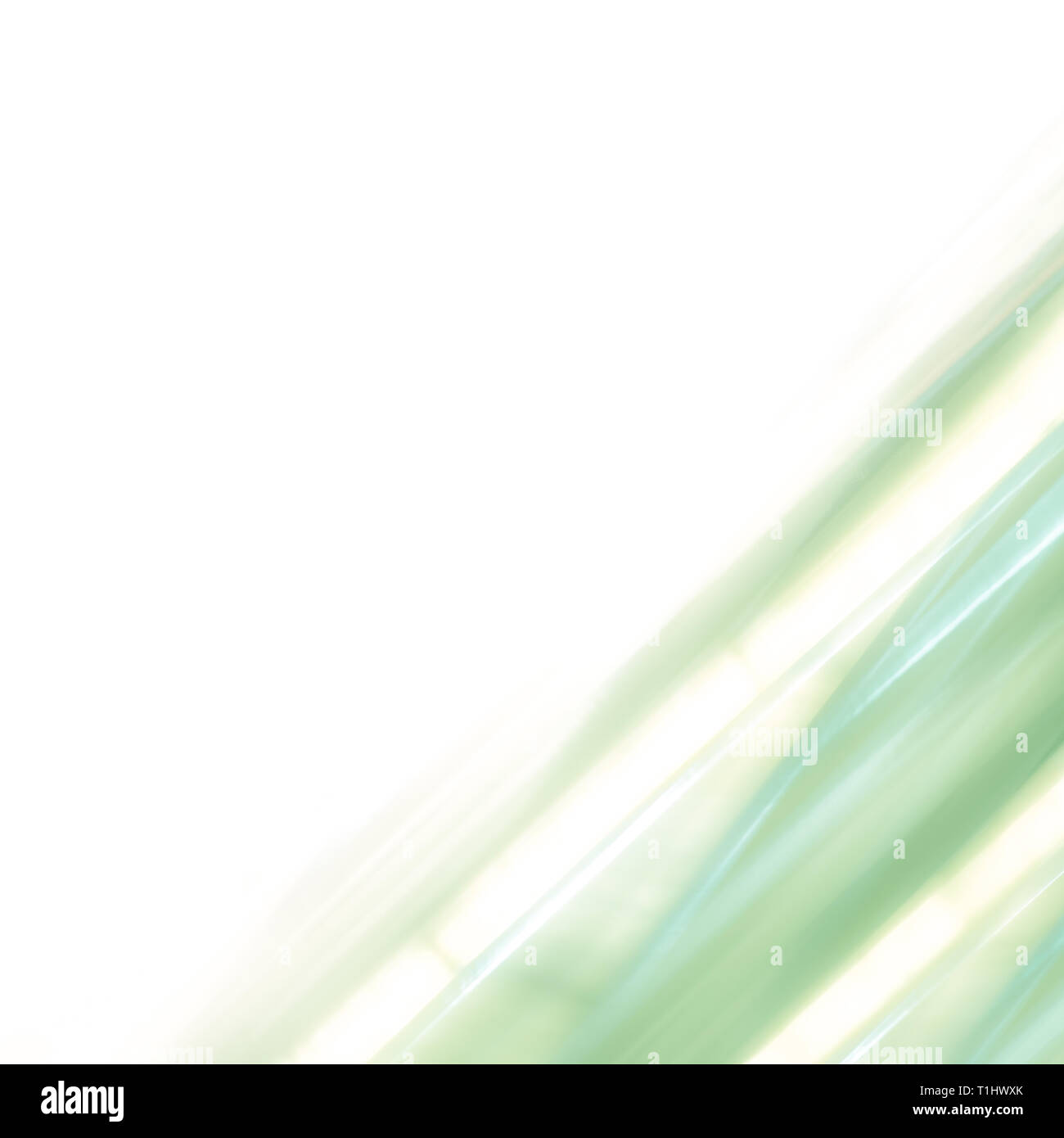 Elegant striped green background pattern fading into white space Stock ...