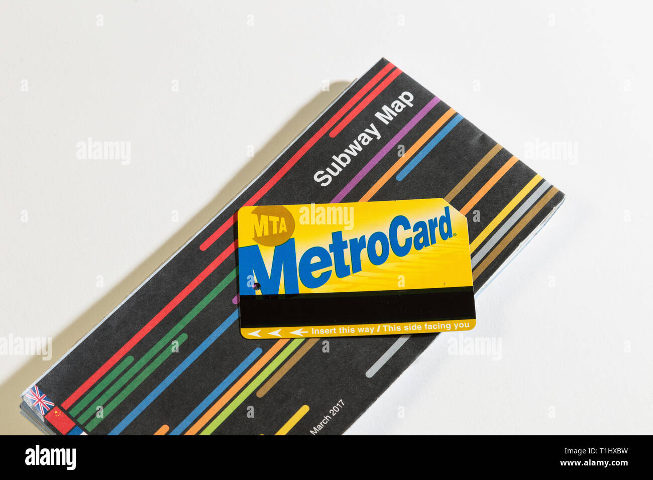 New york subway map hi-res stock photography and images - Alamy