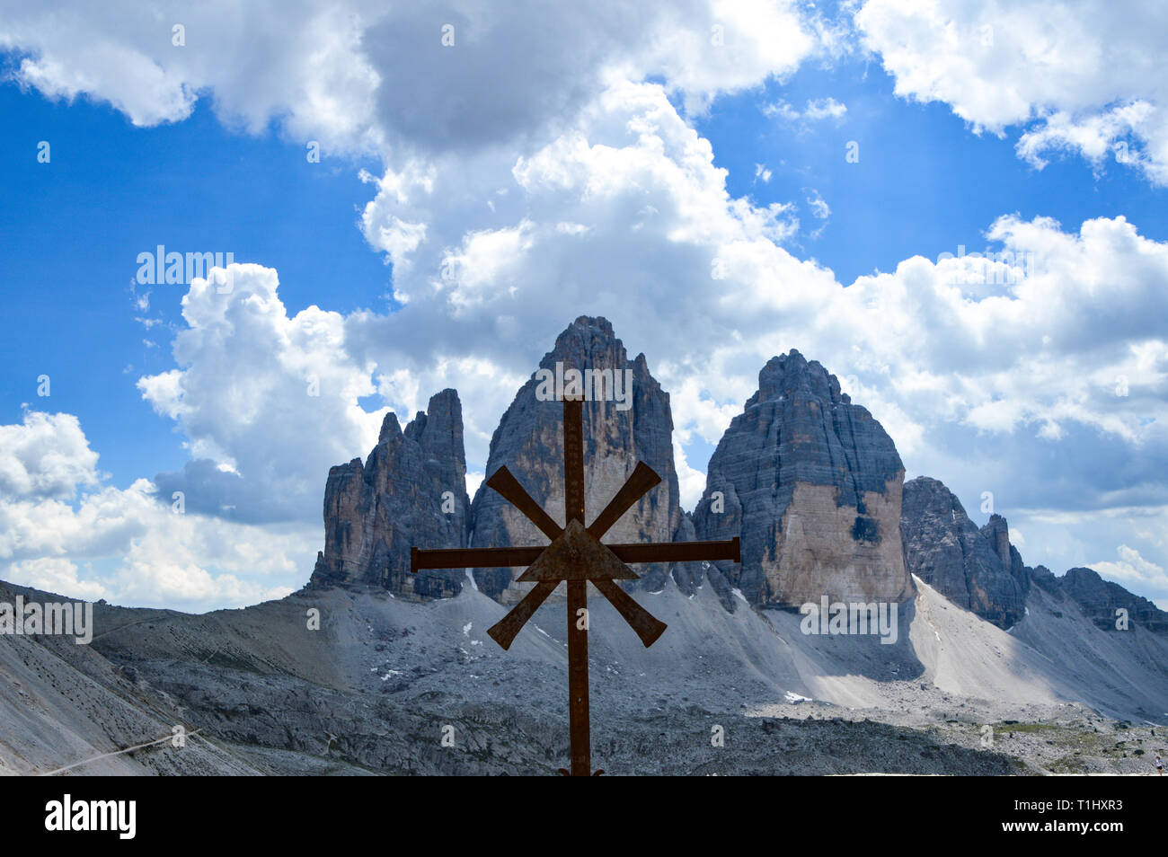 Dolomites three peak national park hi-res stock photography and images ...