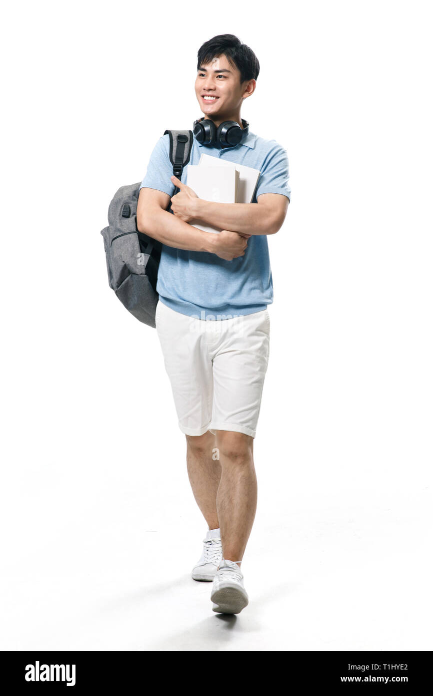 A young college boys Stock Photo - Alamy