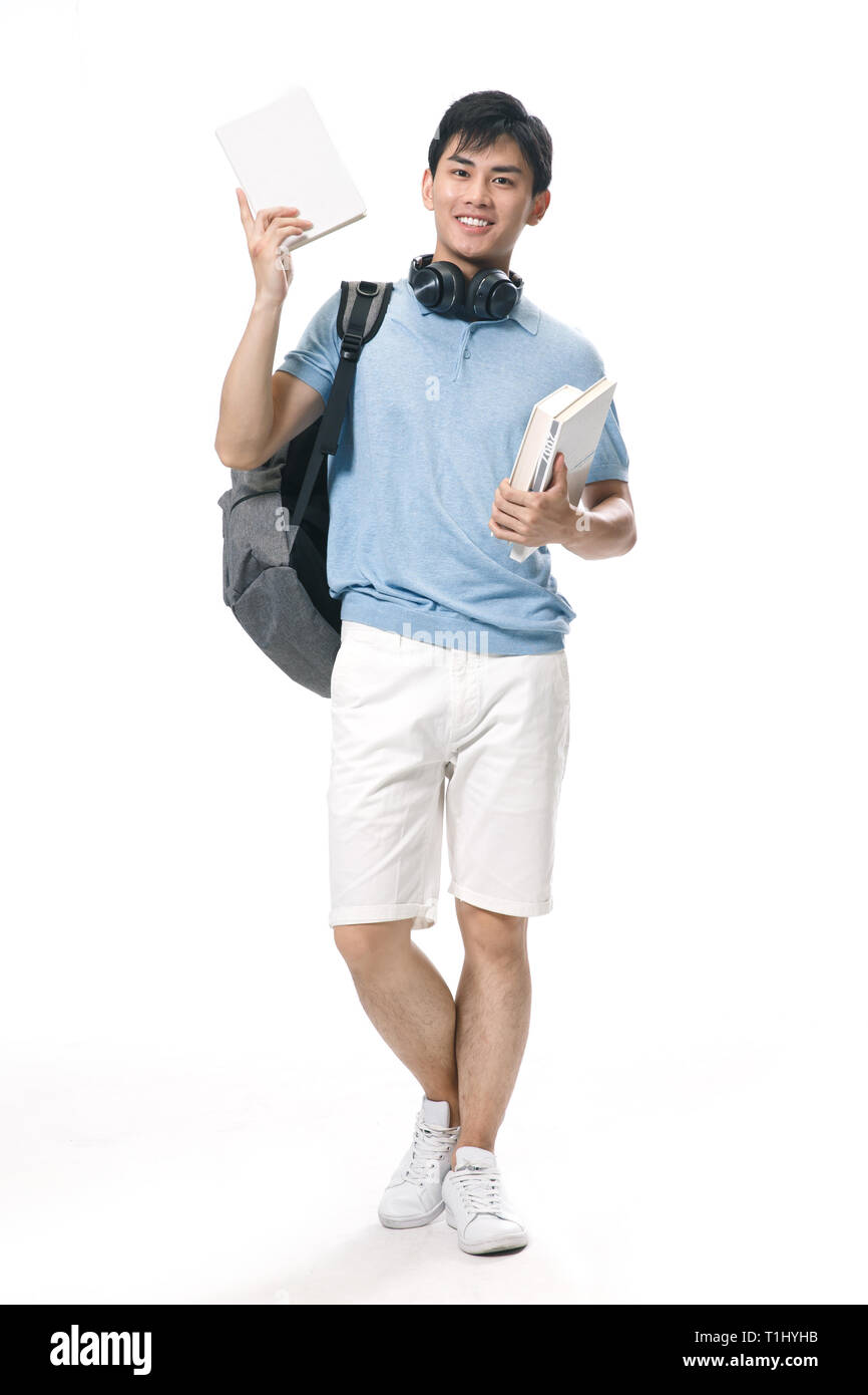 A young college boys Stock Photo - Alamy