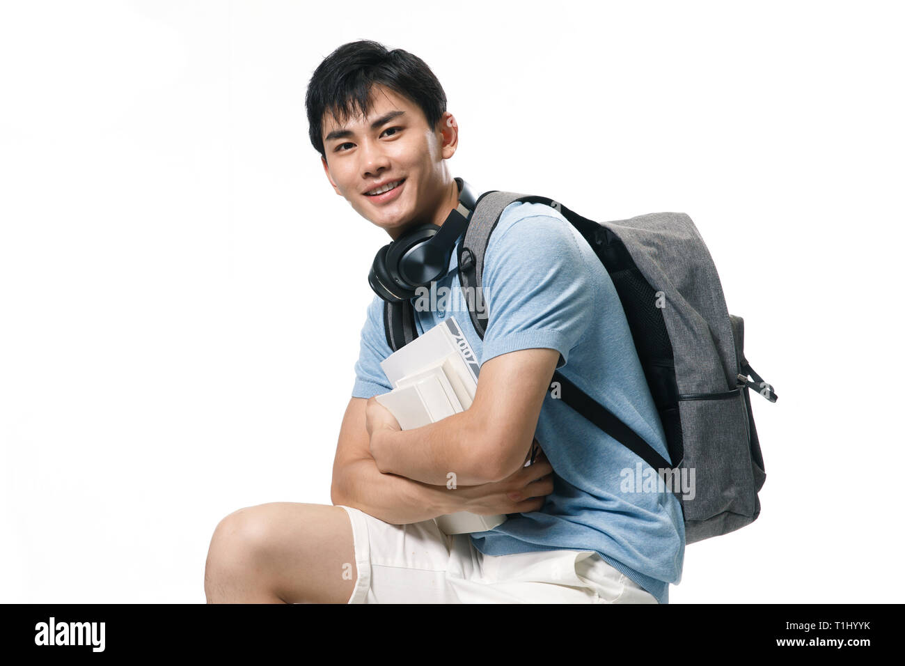 A young college boys Stock Photo - Alamy