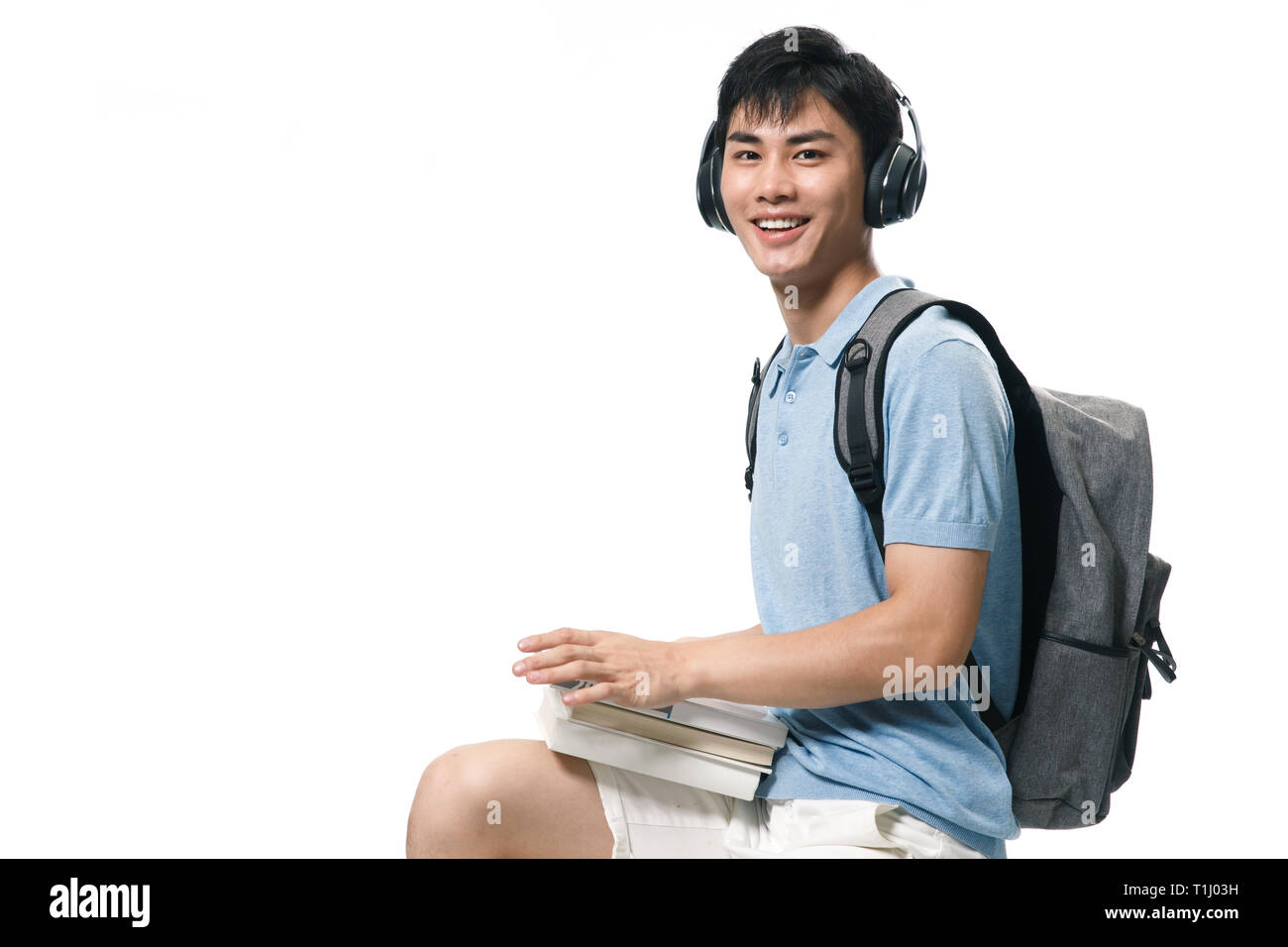 A young college boys Stock Photo - Alamy