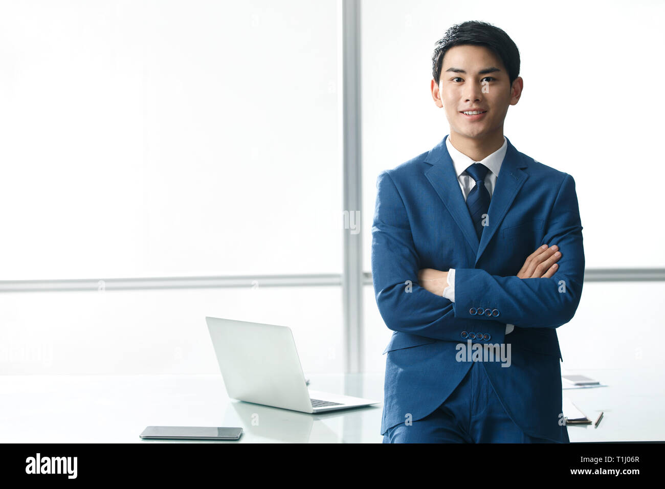 Business men in the office Stock Photo - Alamy