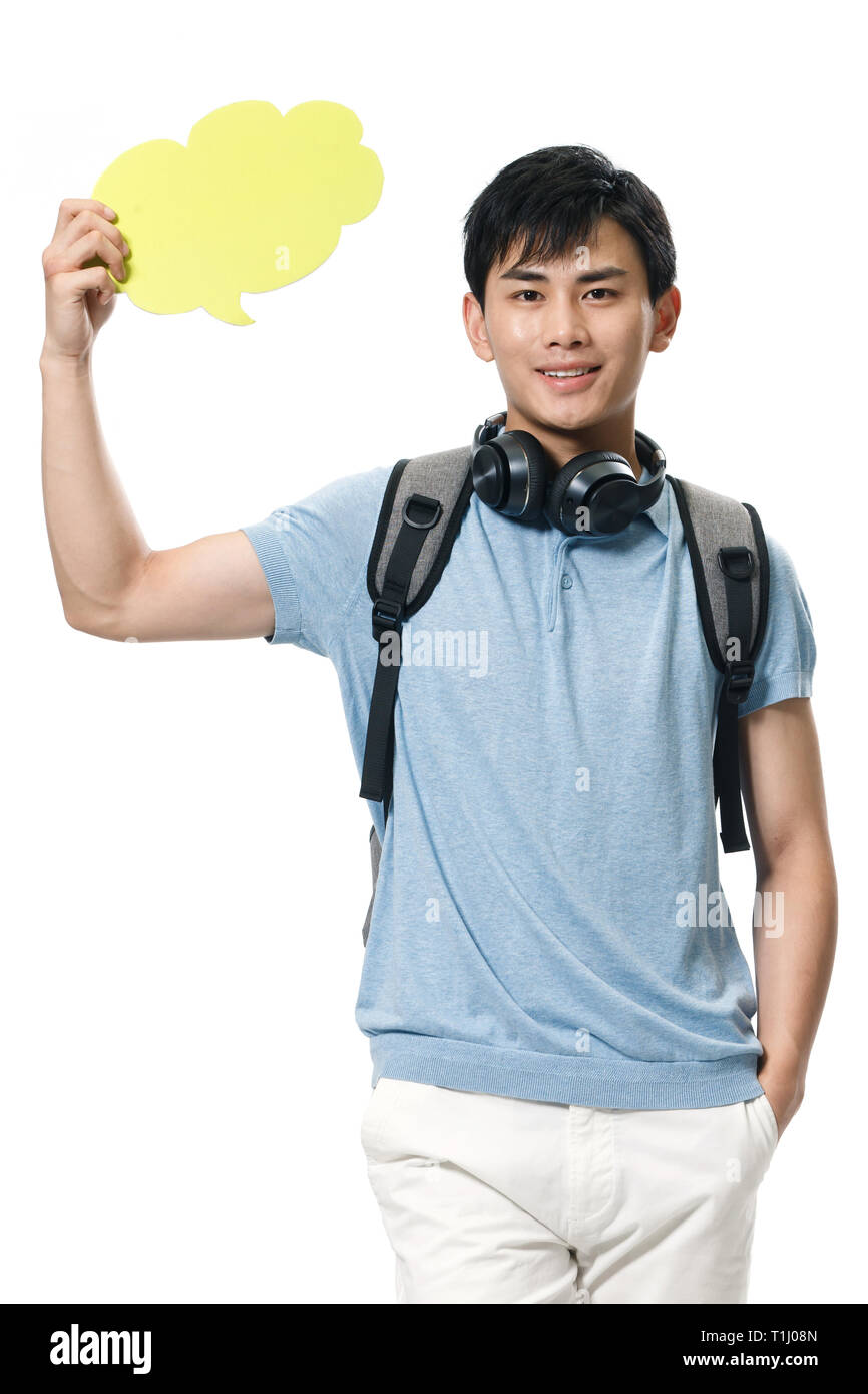 A young college boys Stock Photo - Alamy