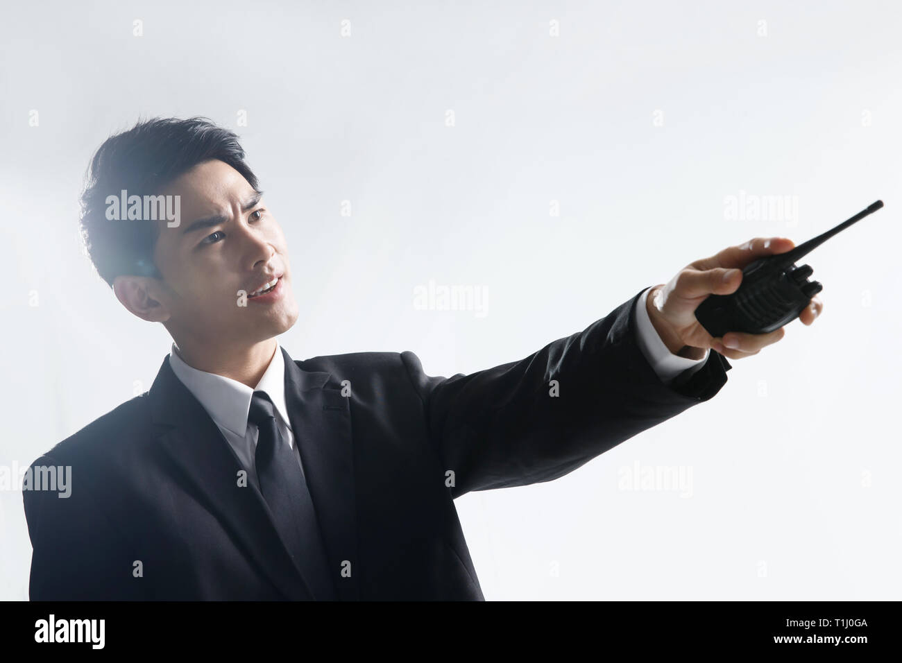 Asian men suit angry hi-res stock photography and images - Alamy