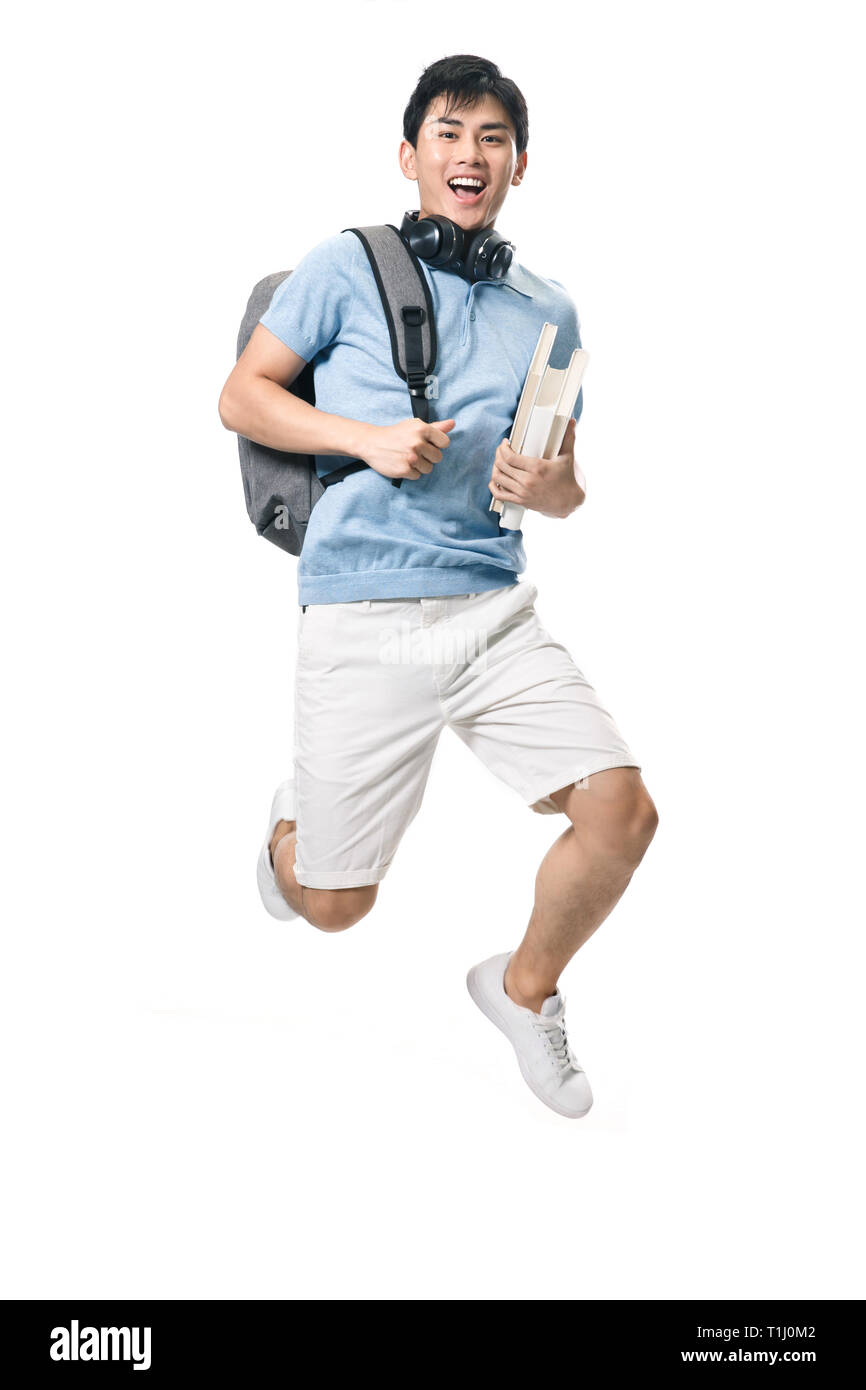 A young college boys Stock Photo - Alamy