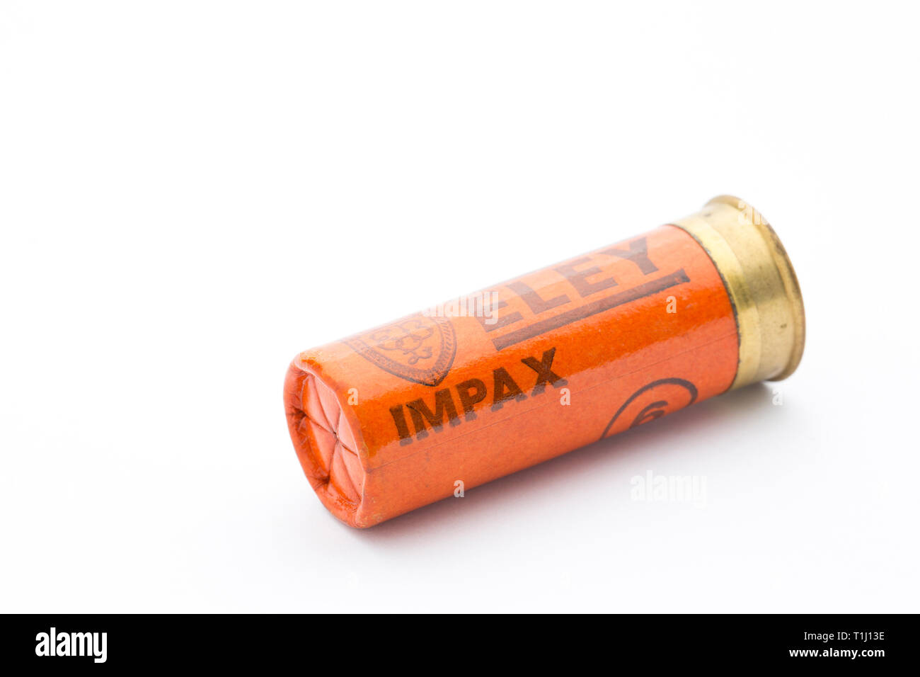 Eley 12 gauge shotgun cartridges Cut Out Stock Images & Pictures - Alamy