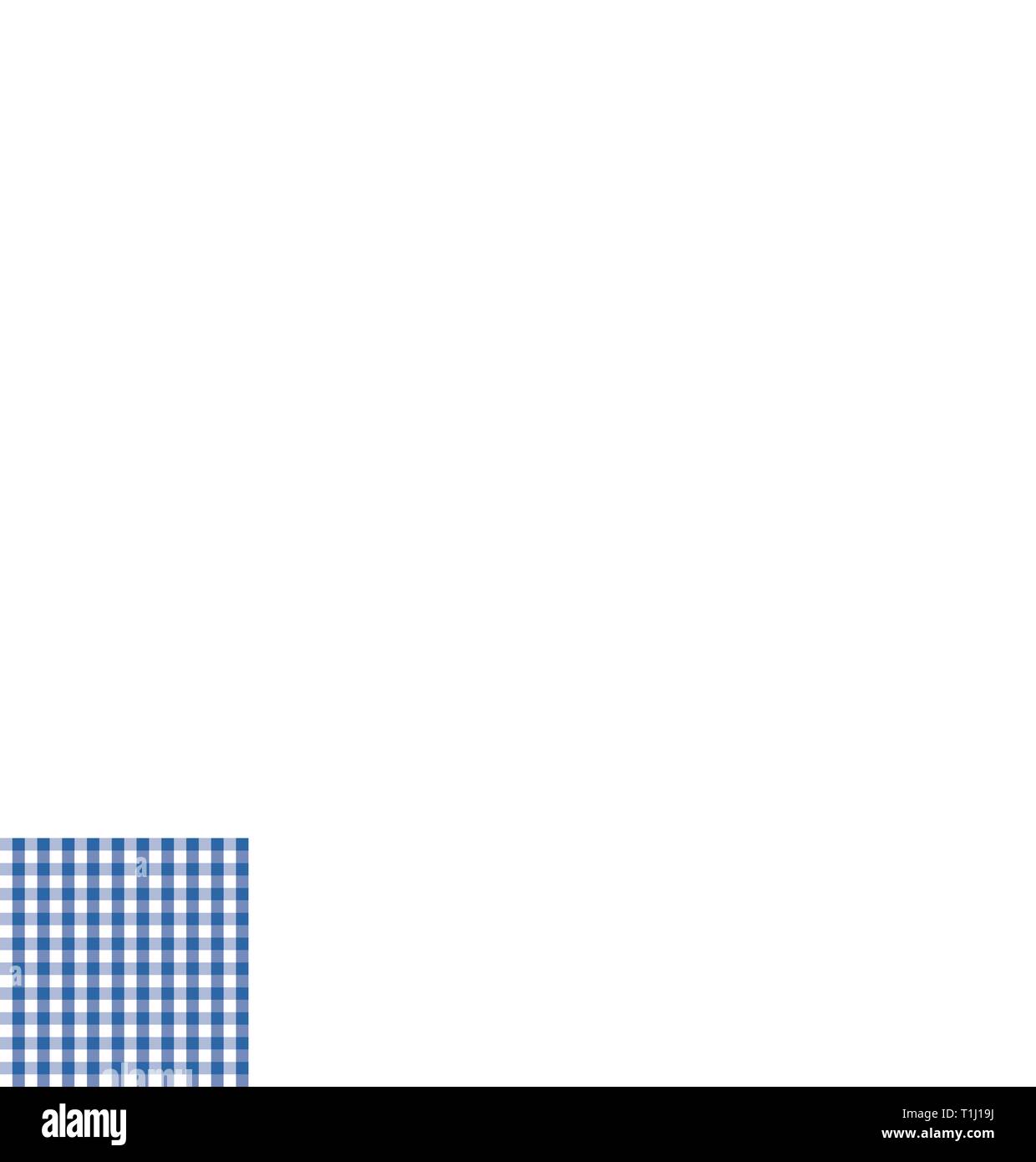 Blue and white plaids seamless pattern. Checkered seamless vector ...