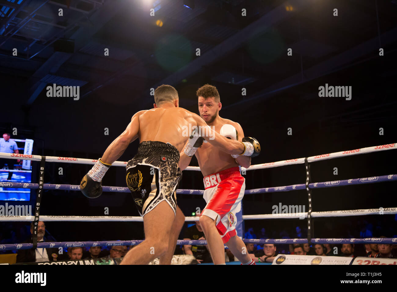 Leicester uk 23rd March 2019 The Morningside Arena Leicester WBO ...