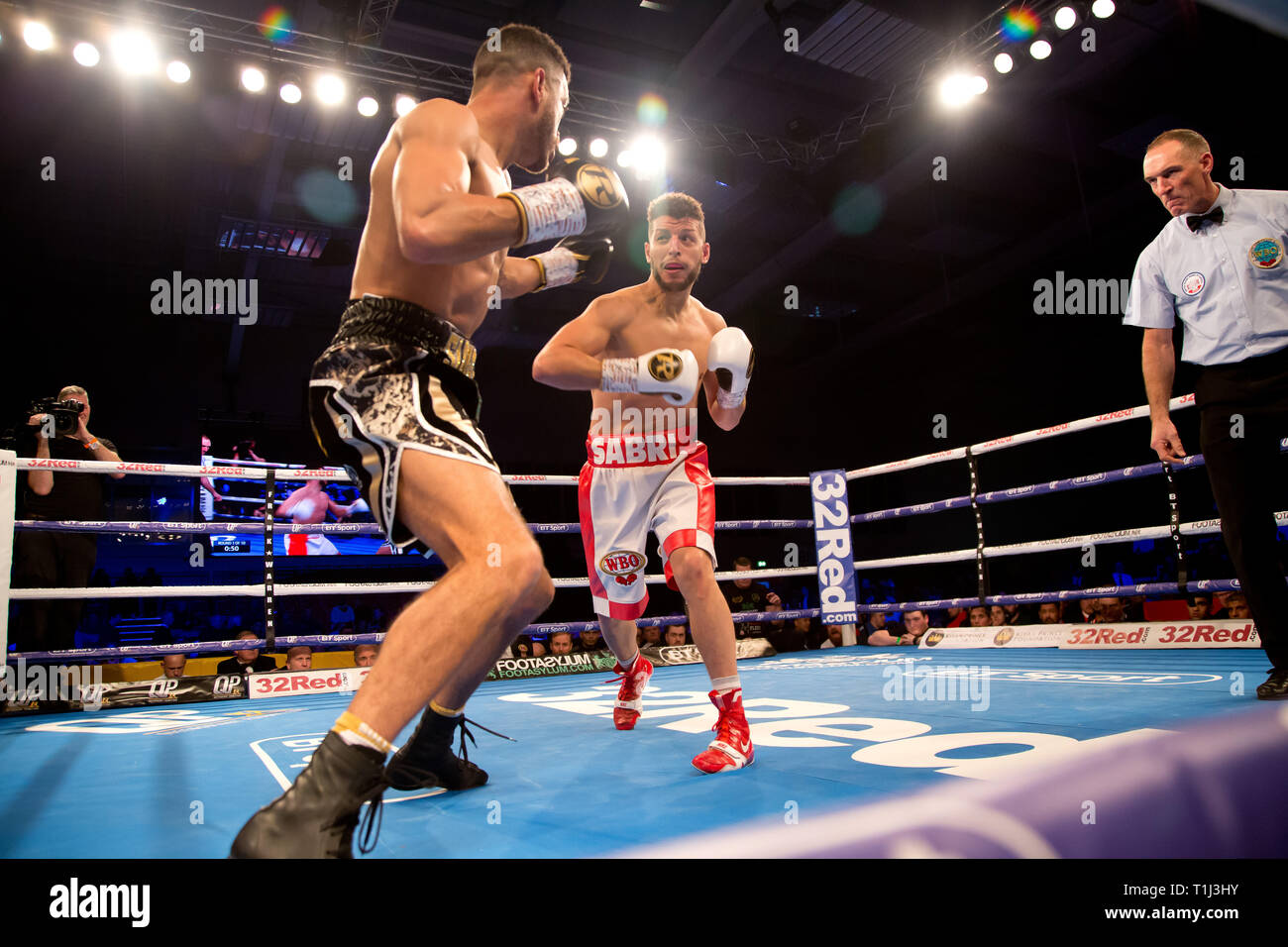 Leicester uk 23rd March 2019 The Morningside Arena Leicester WBO ...