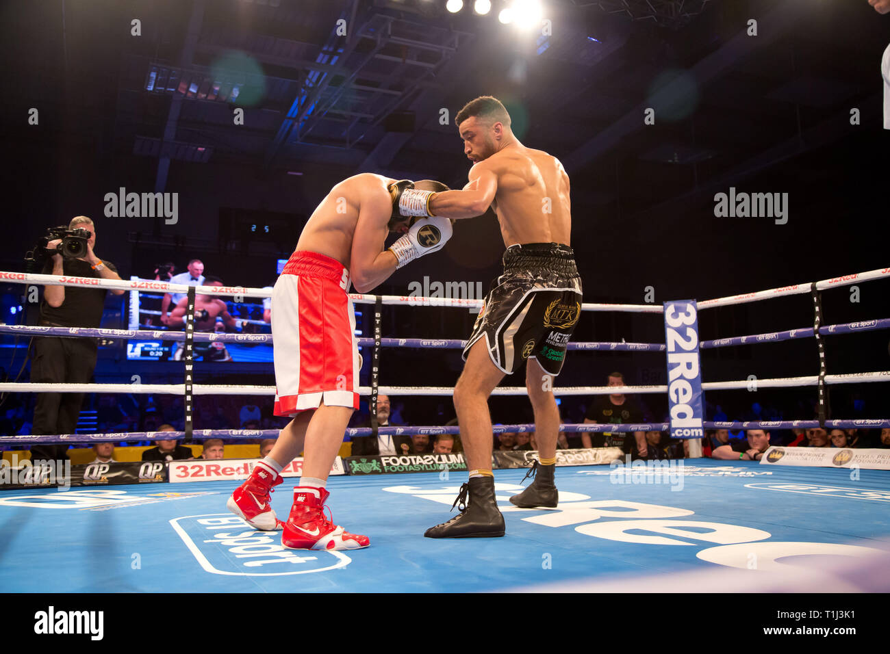 Leicester uk 23rd March 2019 The Morningside Arena Leicester WBO ...