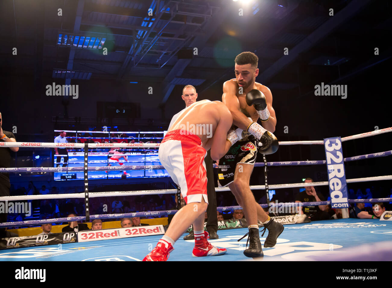 Leicester uk 23rd March 2019 The Morningside Arena Leicester WBO ...