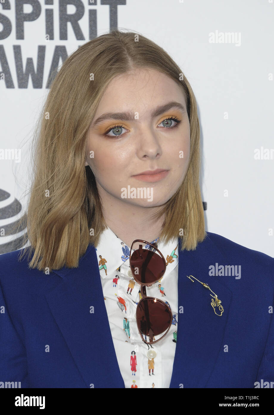The 2019 Independent Spirit Awards arrivals Featuring: Elsie Fisher ...