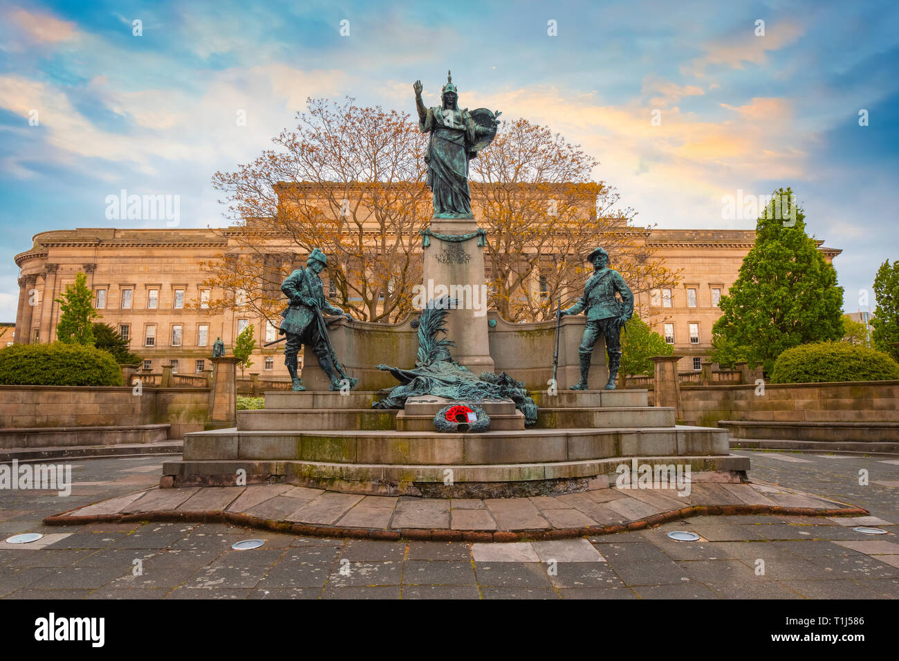 The kings liverpool regiment hi-res stock photography and images - Alamy