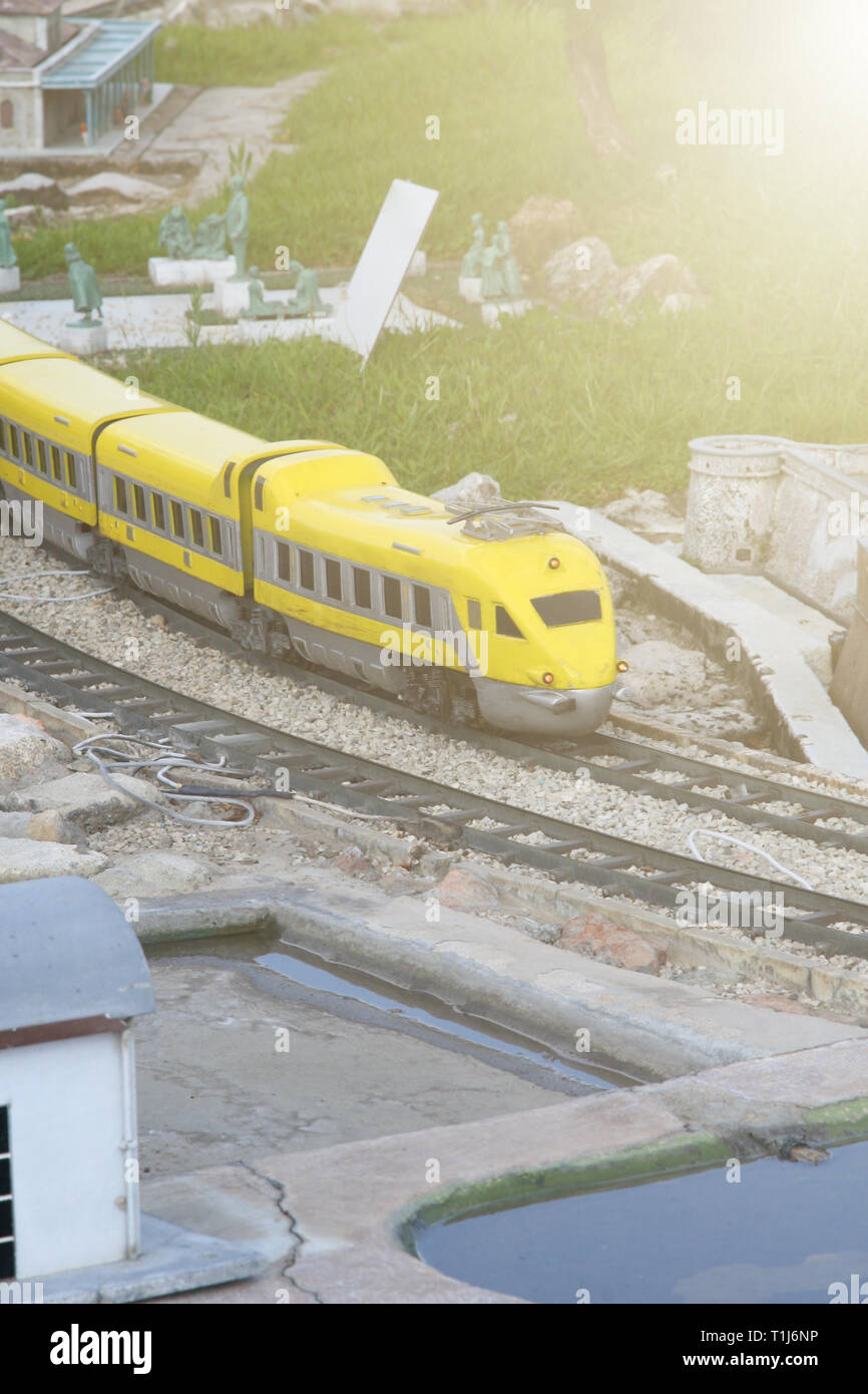 Miniature railway track hi-res stock photography and images - Alamy