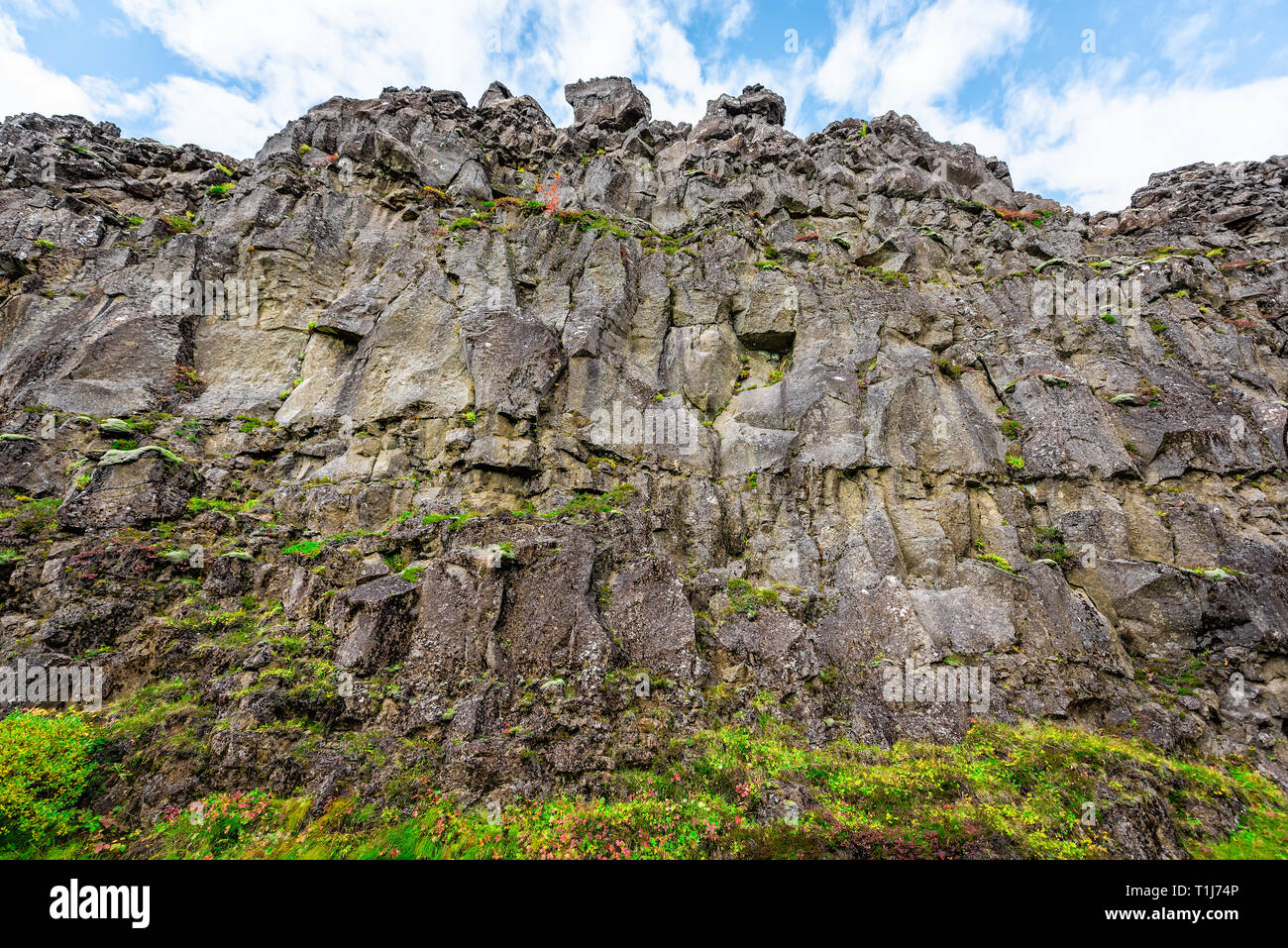Volcanic thingvellir plates tectonic hi-res stock photography and ...