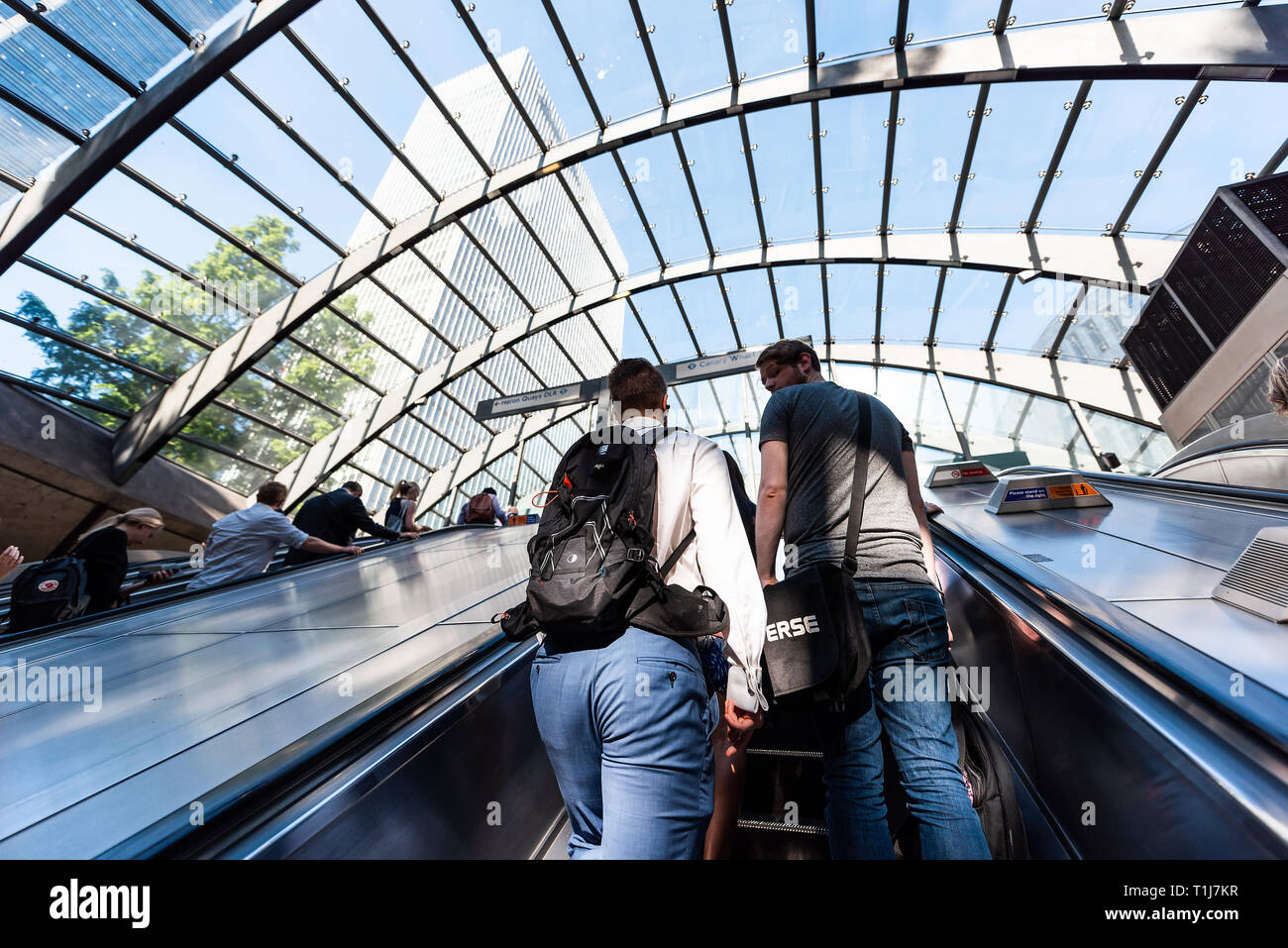 Dlr train interior hi-res stock photography and images - Alamy