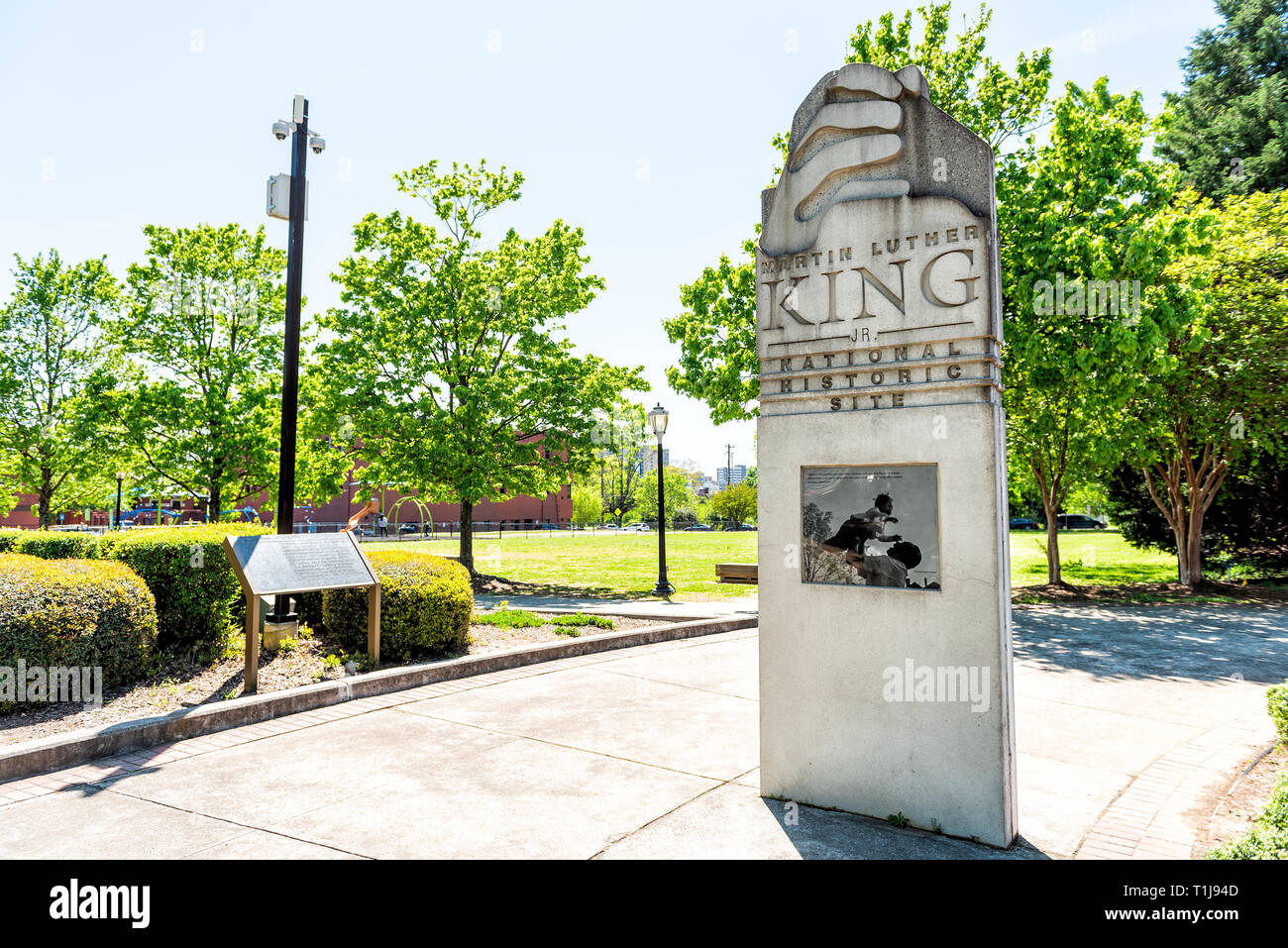 Mlk tomb hi-res stock photography and images - Alamy