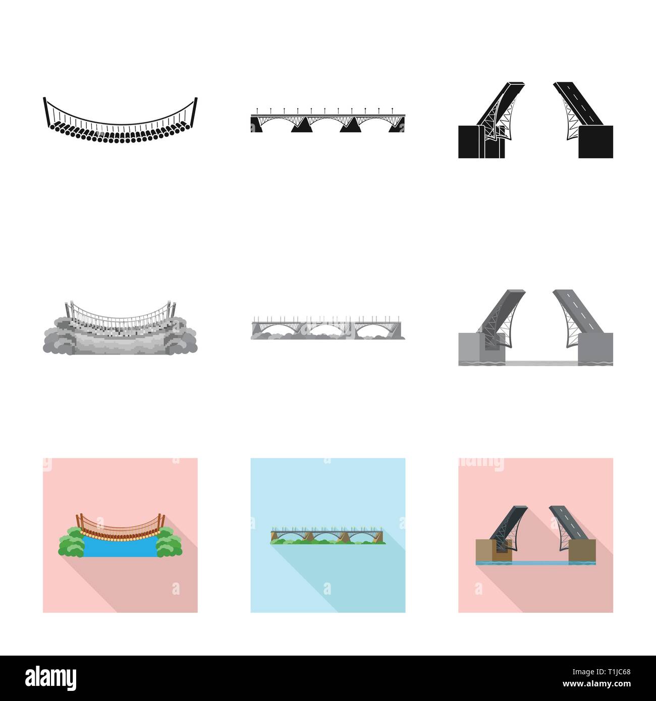 Isolated Object Of Connection And Design Symbol Set Of Connection And Side Vector Icon For