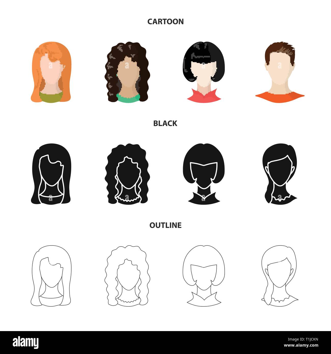 Vector design of professional and photo icon. Collection of ...