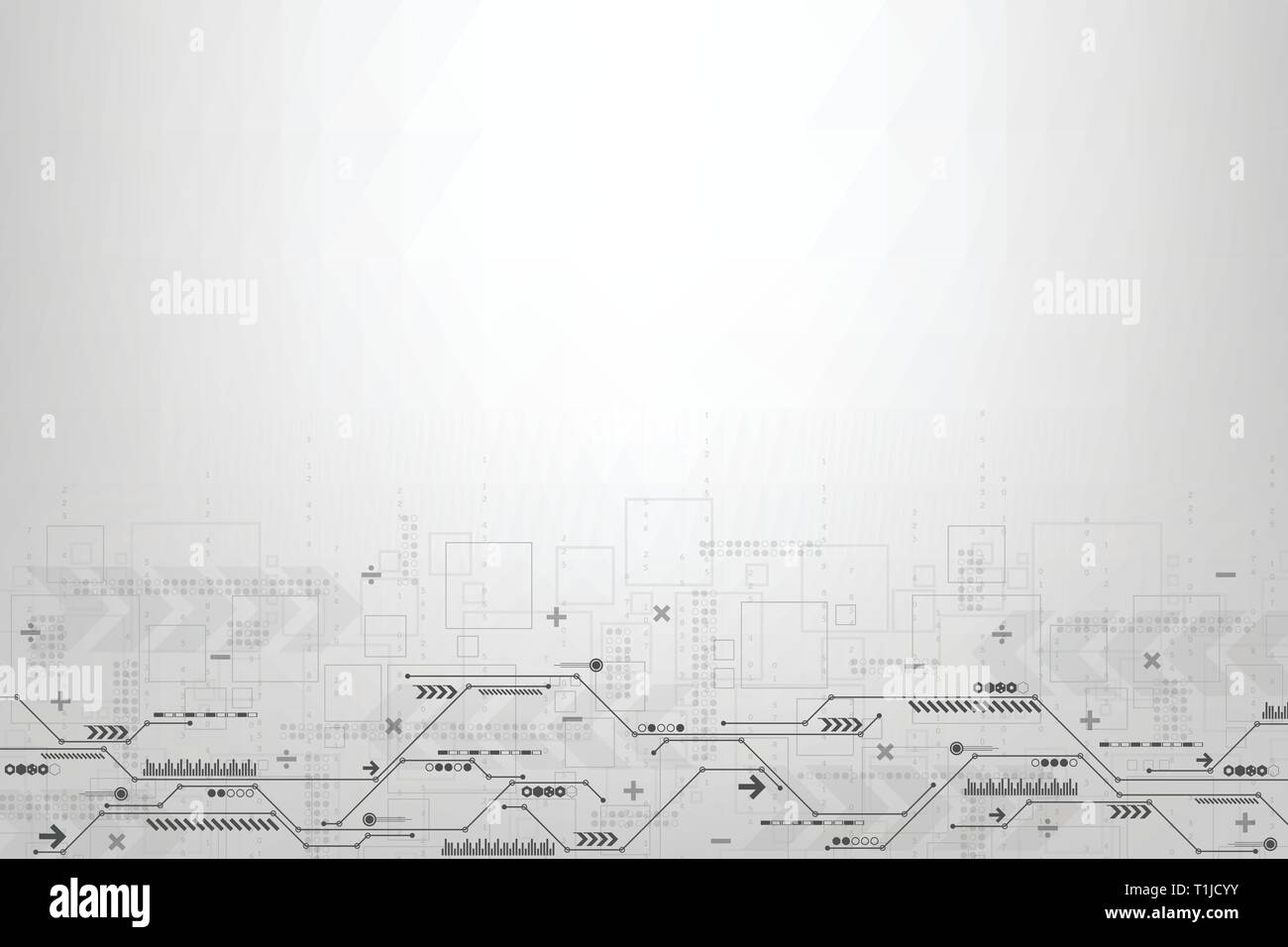 Vector abstract background technology circuit design Stock Vector Image ...