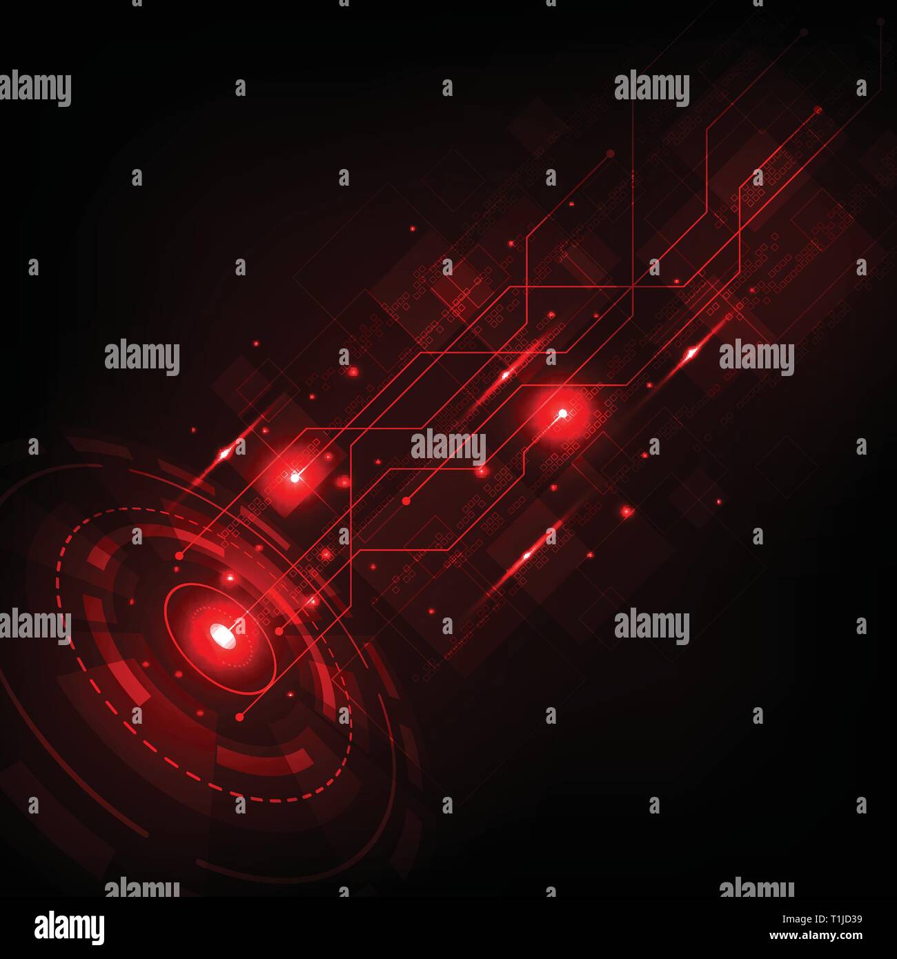 Vector background technology in the concept of digital Stock Vector ...