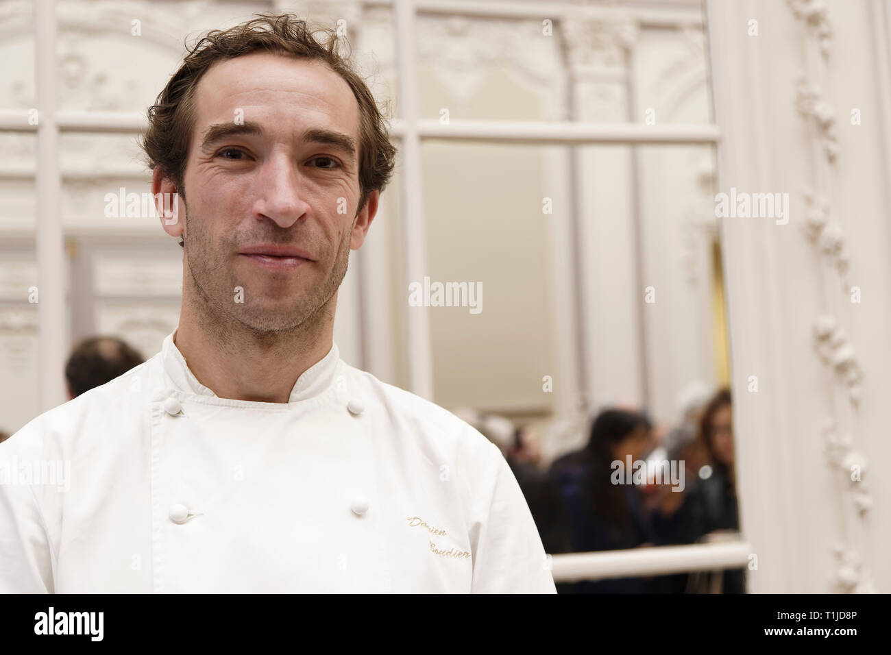Paris, France. 22th Mar, 2019. Chef Damien Boudier from Bissac ...