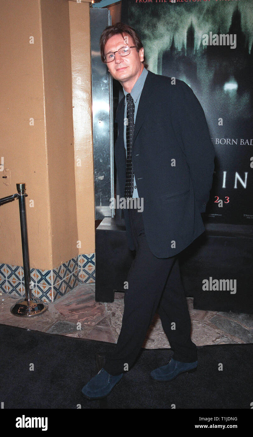 LOS ANGELES, CA - July 20, 1999: Actor LIAM NEESON at the premiere of ...