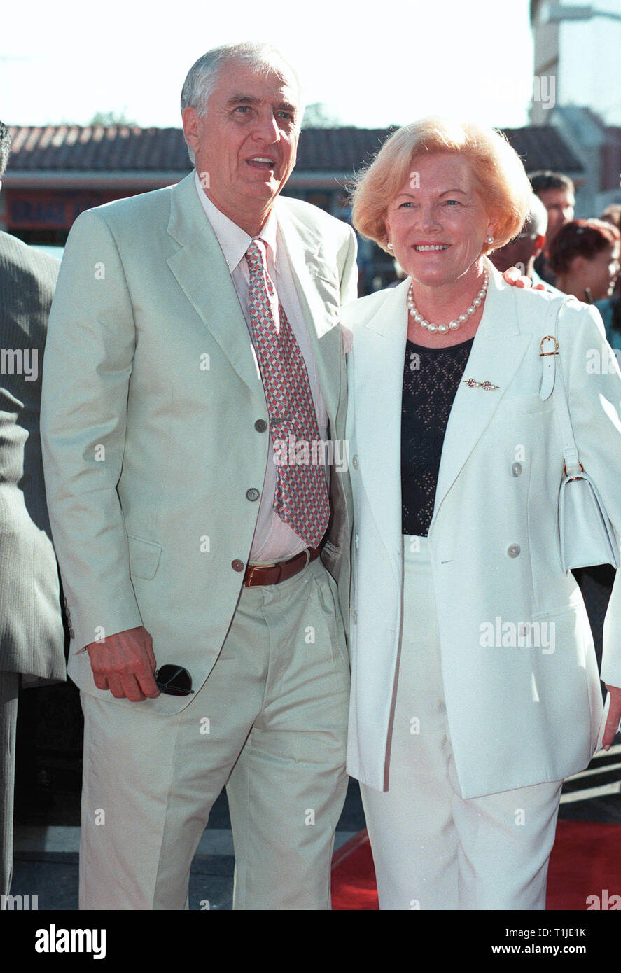 LOS ANGELES, CA - July 25, 1999: Director GARRY MARSHALL with wife ...
