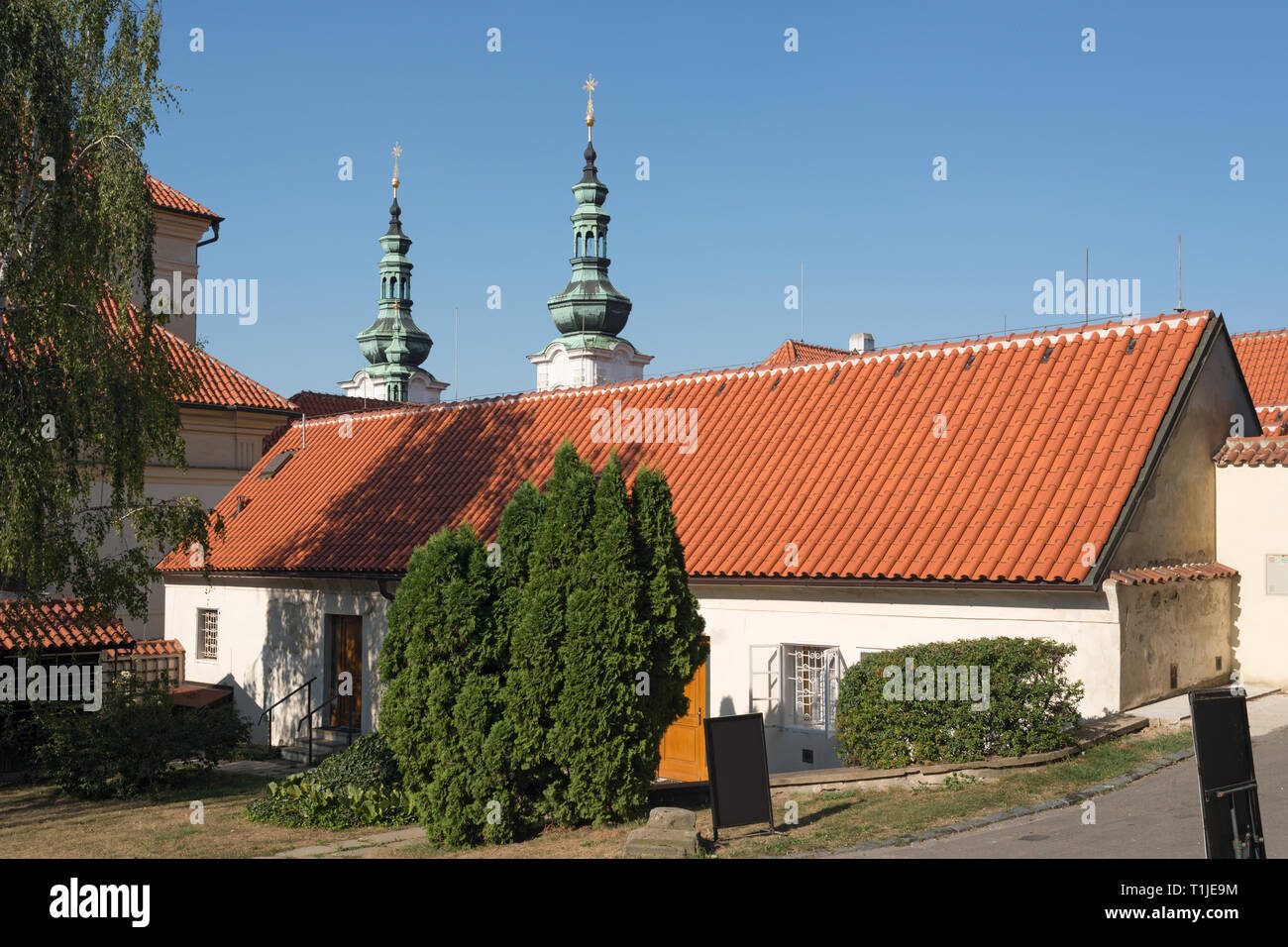 Strahov monastery monastery in prague hi-res stock photography and ...