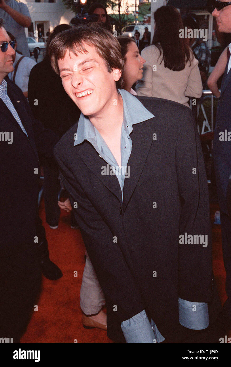 LOS ANGELES, CA - August 9, 1999: Actor EDWARD FURLONG at the world ...