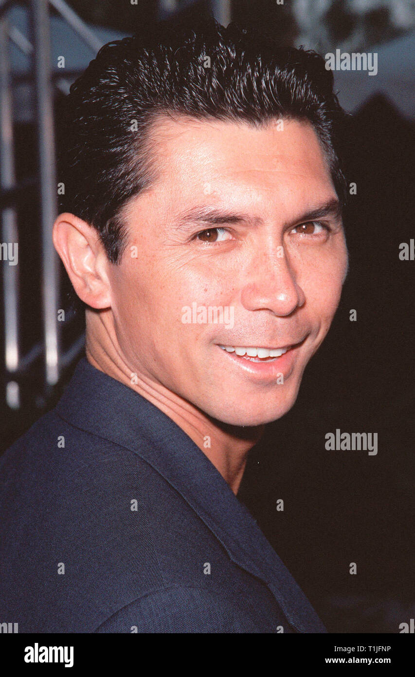 LOS ANGELES, CA - August 10, 1999: Actor LOU DIAMOND PHILLIPS at the ...