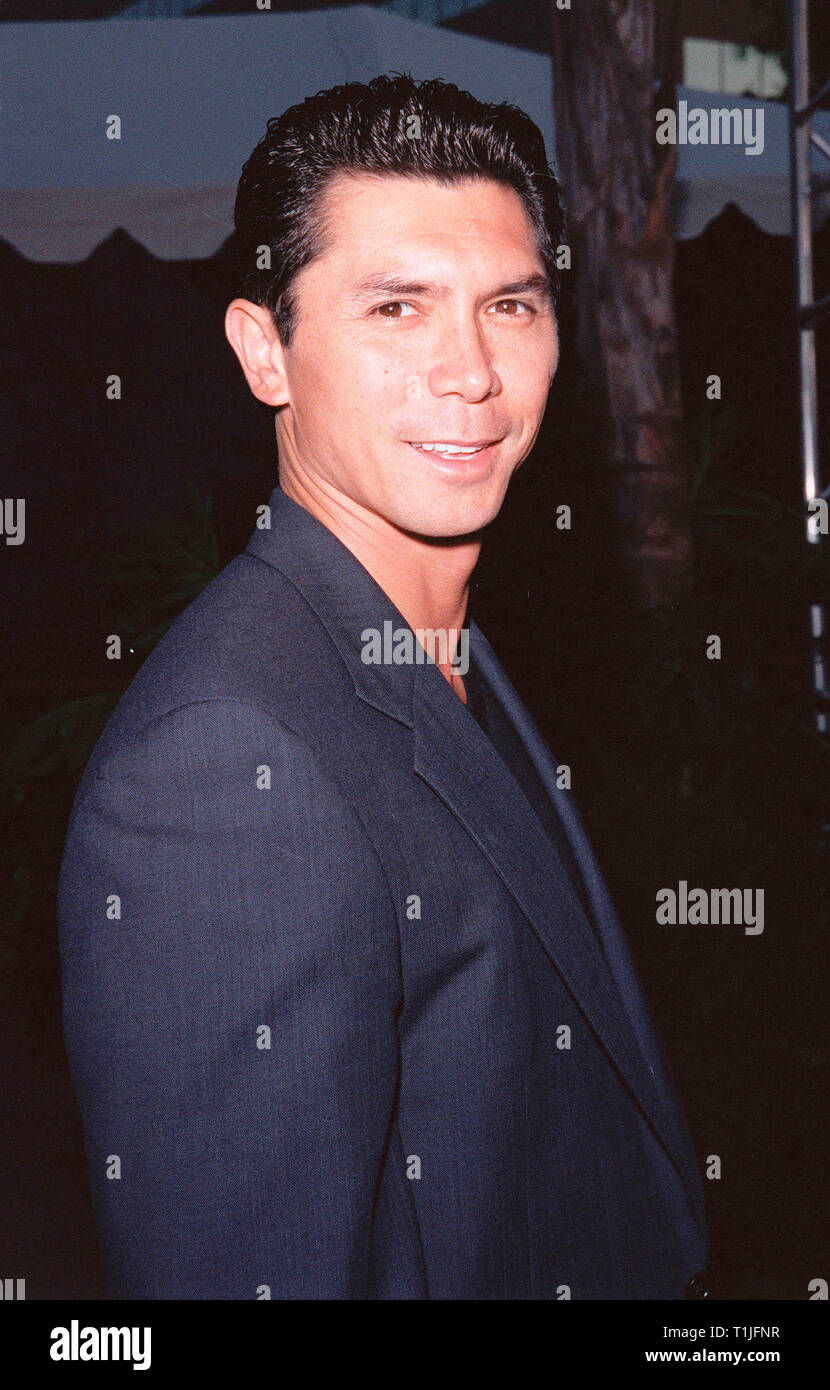 LOS ANGELES, CA - August 10, 1999: Actor LOU DIAMOND PHILLIPS at the ...