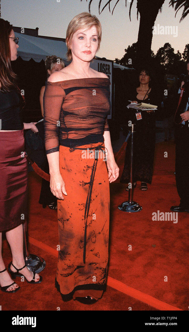 LOS ANGELES, CA - August 10, 1999: Actress PRISCILLA PRESLEY at the Los ...