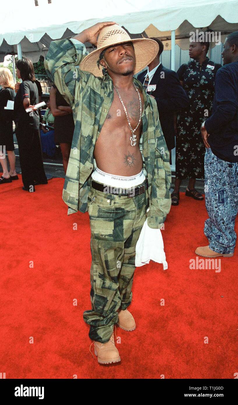 LOS ANGELES, CA - September 4, 1999: Rap singer CISCO at the Soul Train ...
