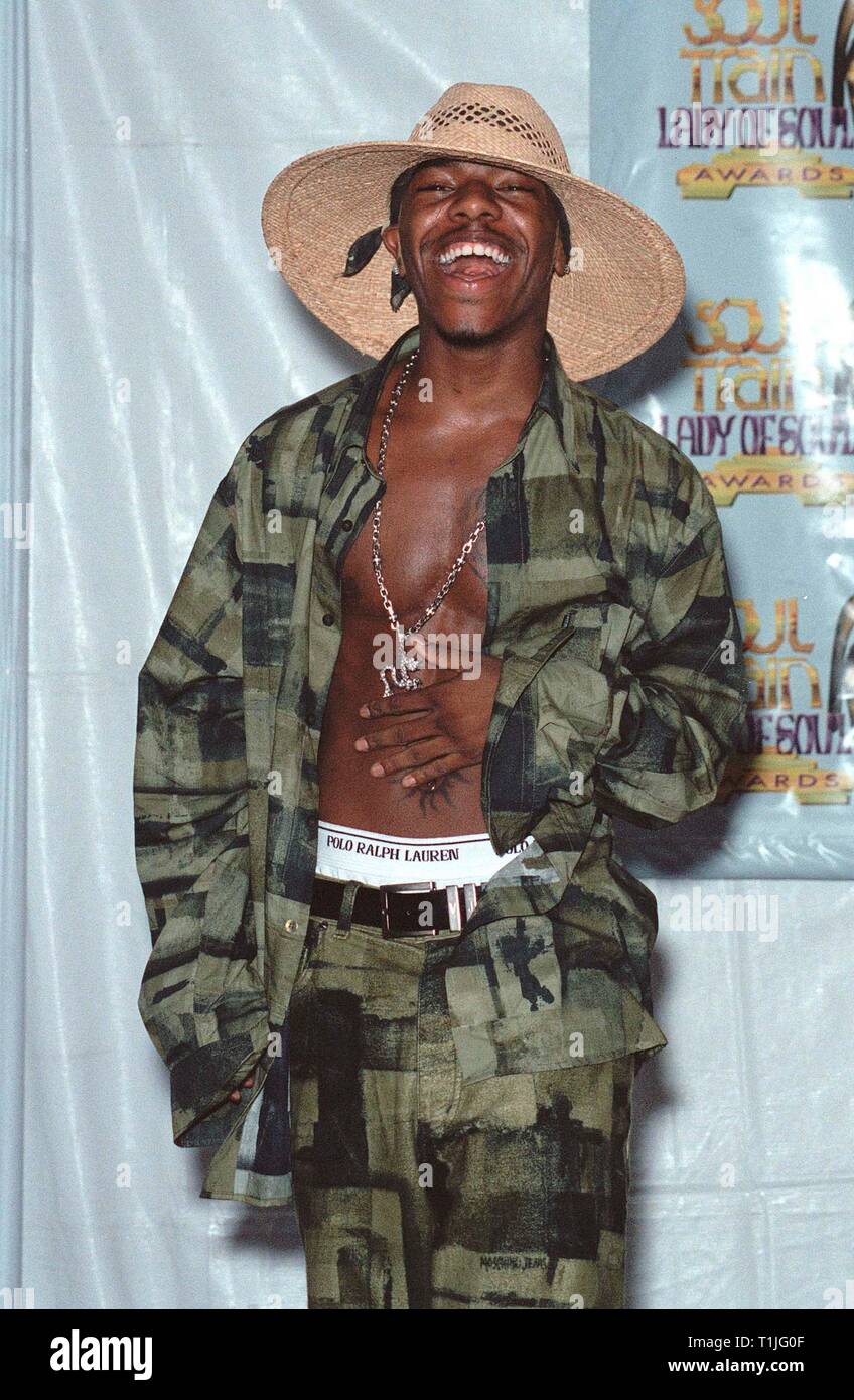 LOS ANGELES, CA - September 4, 1999: Rap singer CISCO at the Soul Train ...