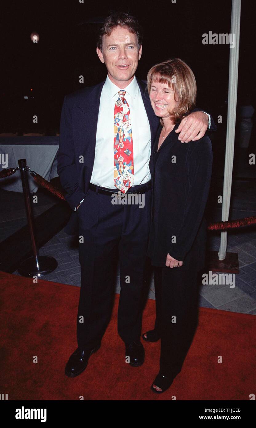 LOS ANGELES, CA - September 21, 1999: Actor BRUCE GREENWOOD & wife ...