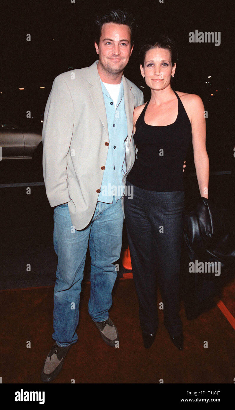 LOS ANGELES, CA. October 13, 1999: "Friends" star Matthew Perry ...