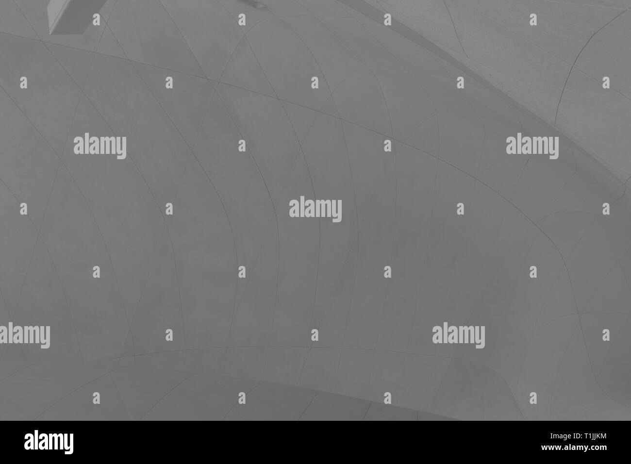 Monochrome refined fragment of contemporary public building, abstract ...