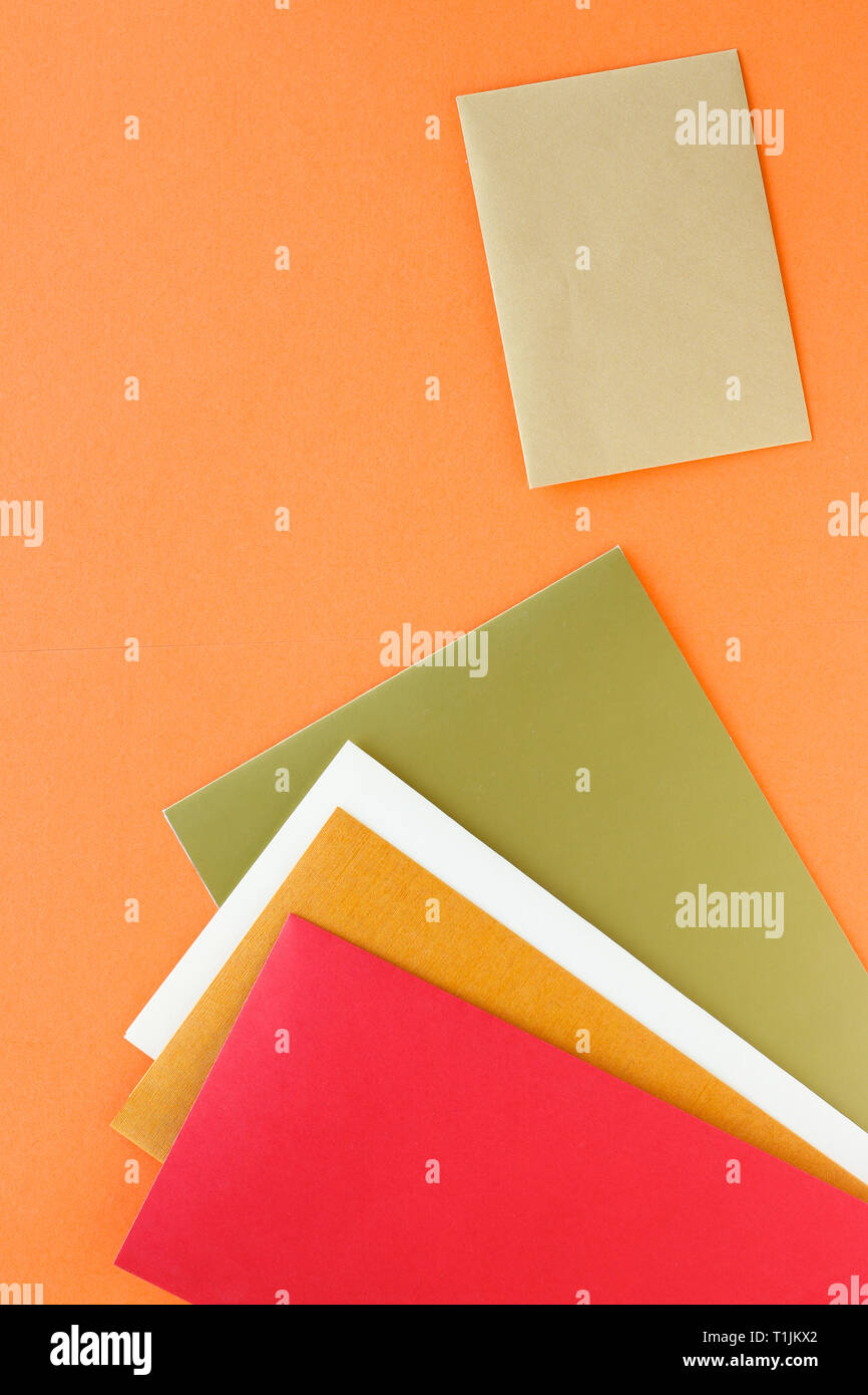 Branding, graphic design and identity template concept - Set of paper ...