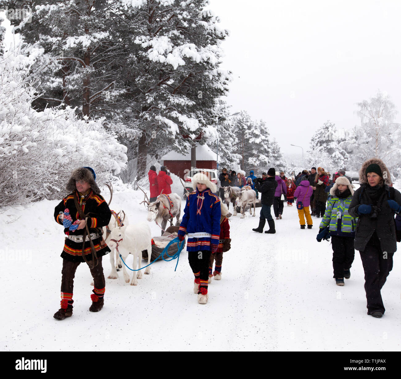 Sami people festival hi-res stock photography and images - Alamy